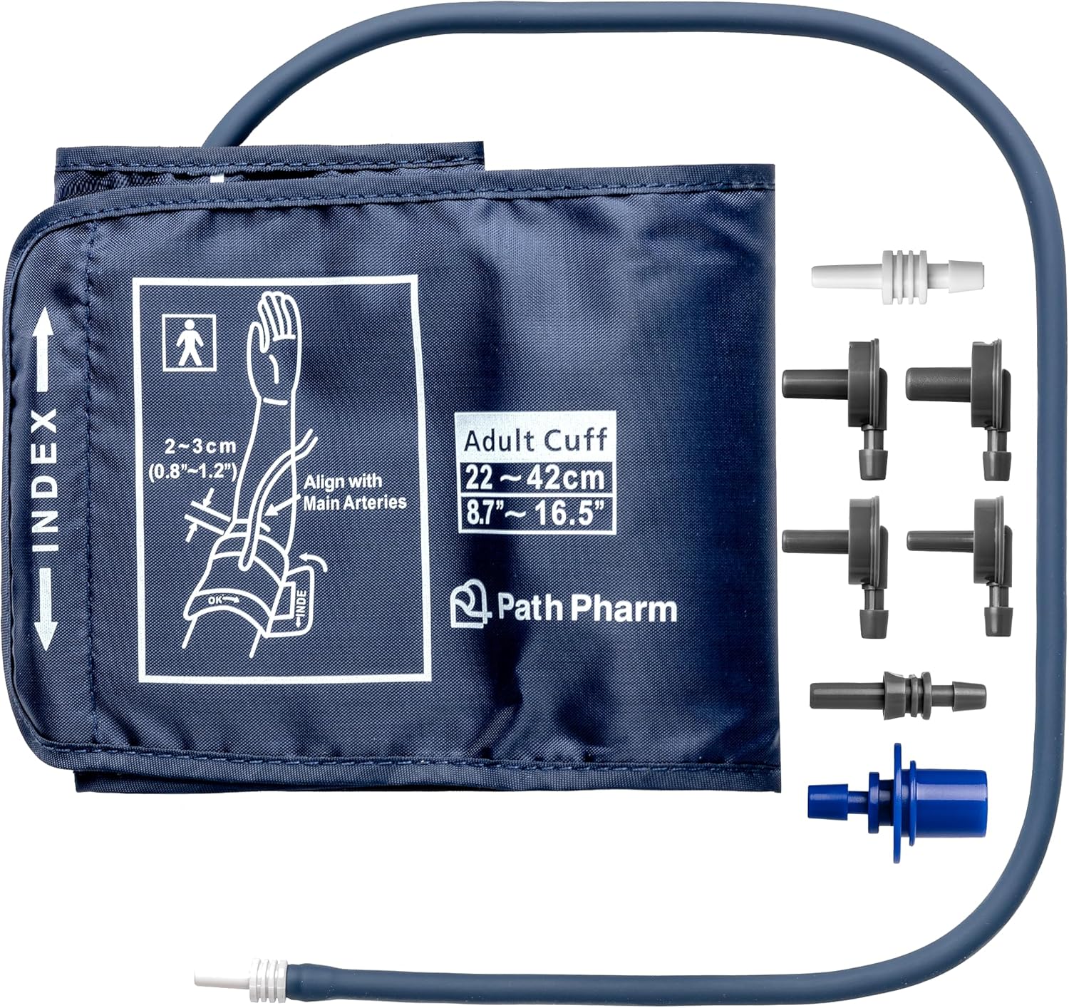 Path Pharm Blood Pressure Cuff - Premium Blood Pressure Monitor Cuff ...