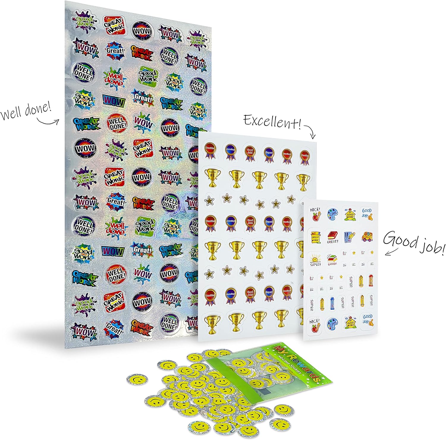 Reward Stickers & Reward Chart Book – Over 560 Incentive Stickers & 18 ...