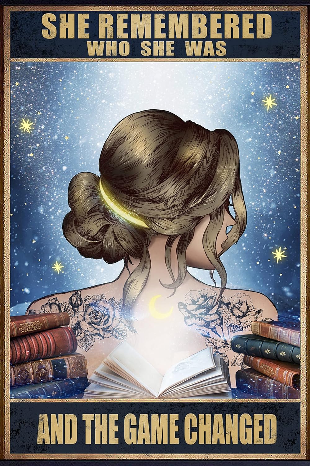 Amazon.com: She Remembered Who She Was And The Game Changed Boho Decor ...