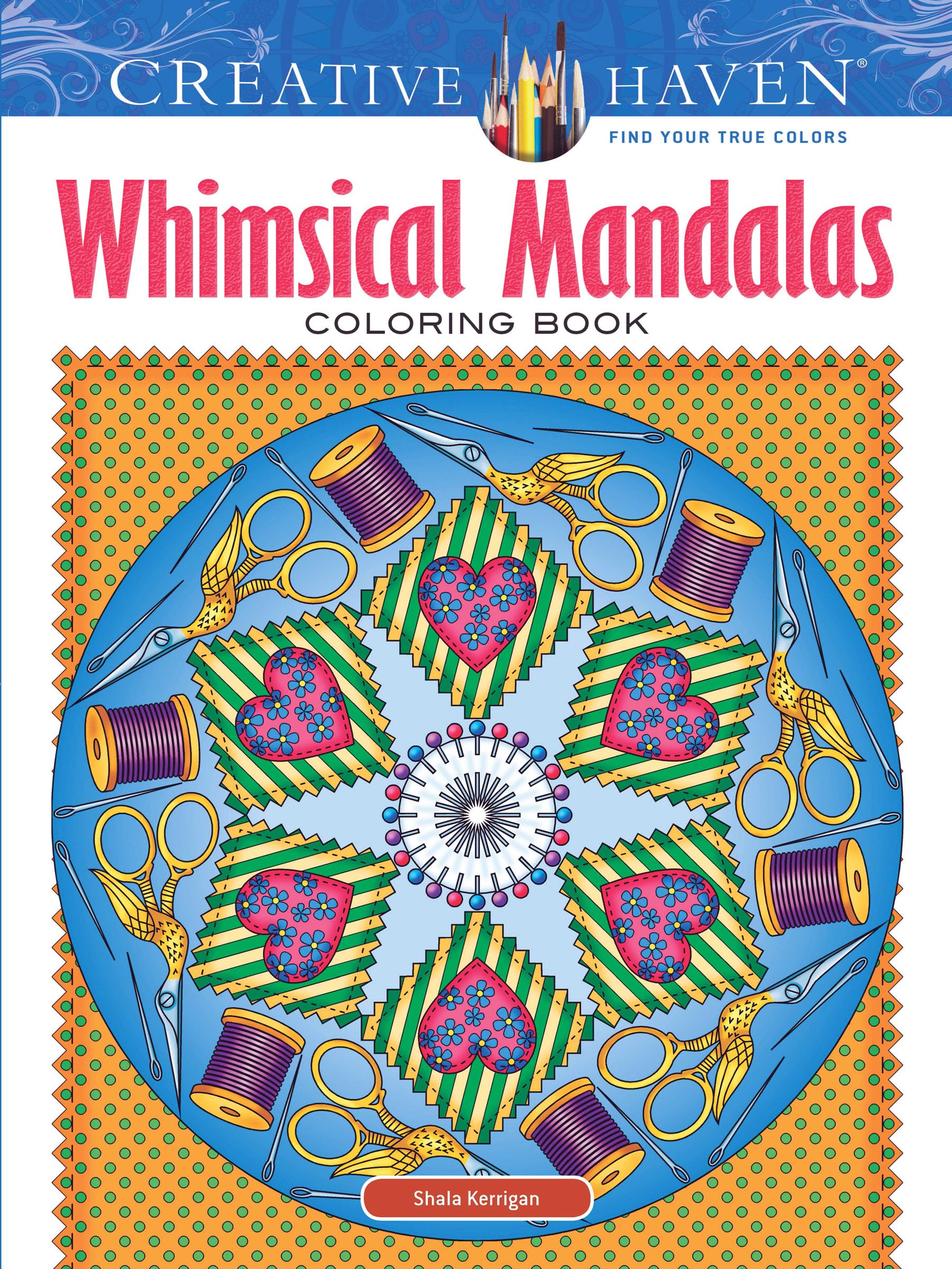 Amazon.com: Creative Haven Whimsical Mandalas Coloring Book (Adult ...