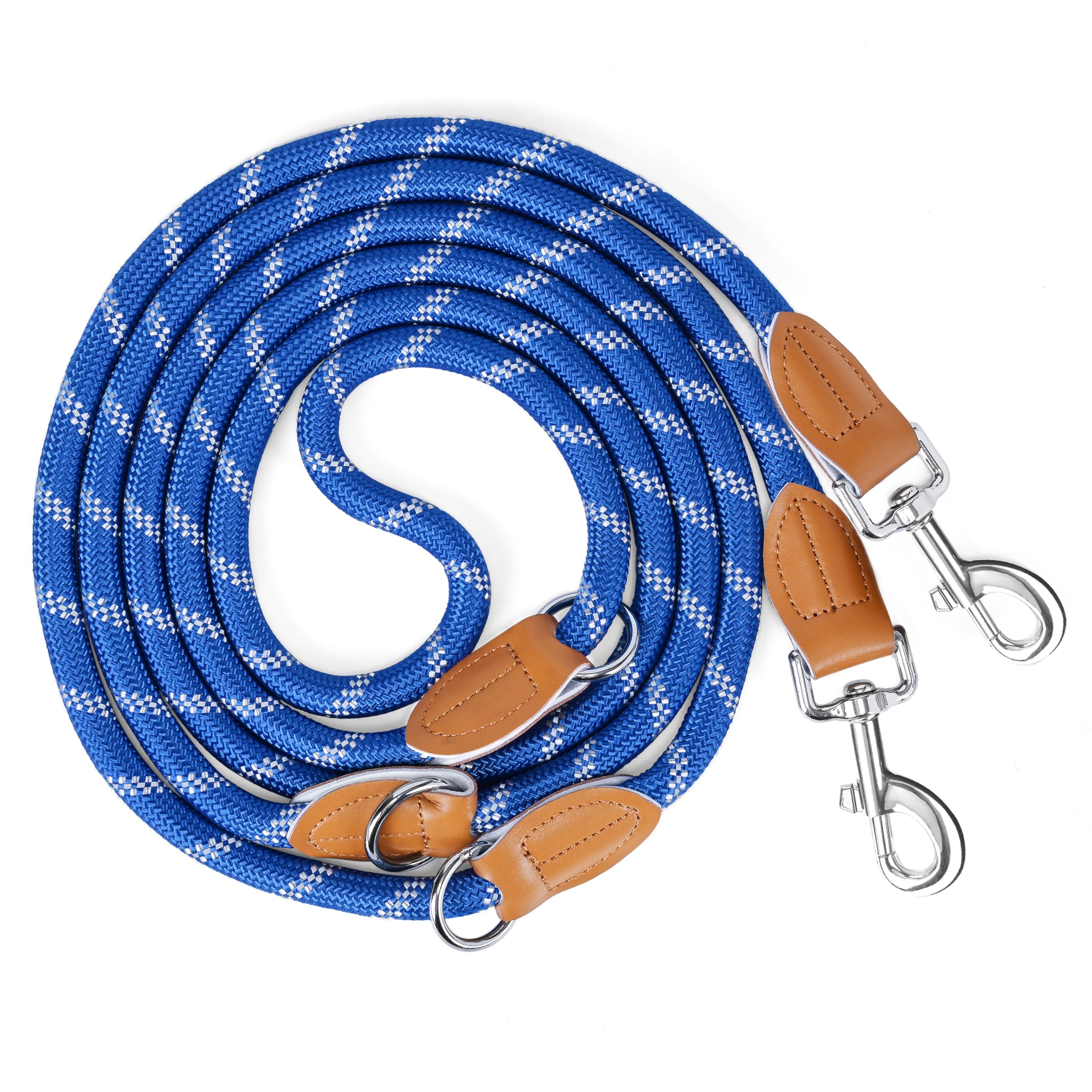 PETCOOZ Dog Training Lead, 3 Meter Adjustable Double Ended Dog Lead ...