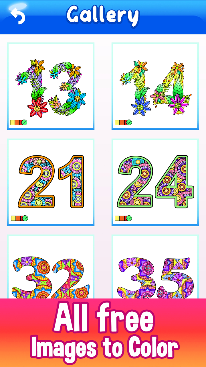 Numbers Coloring Book: Color By Number - Drawing Apps - App on Amazon ...