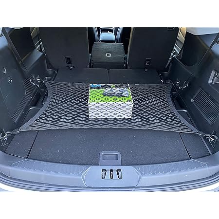 Amazon.com: Rear Seat Envelope Style Trunk Cargo Net Black for Ford ...