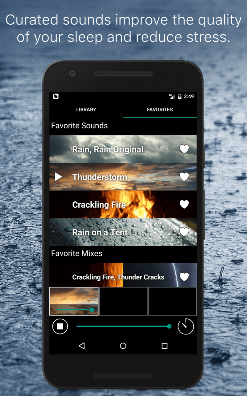 Rain Rain Sleep Sounds - App on Amazon Appstore
