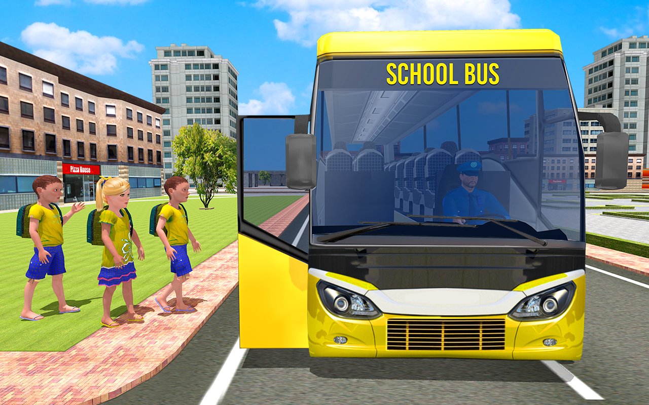 High School Bus Simulator: School Bus Driving Adventure - Kids School ...