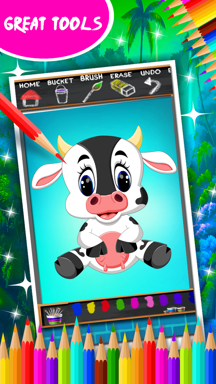 Baby Animals Coloring Book - App on Amazon Appstore