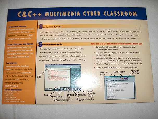Amazon | C and C++ Multimedia Cyber Classroom | Deitel, Harvey M. | C