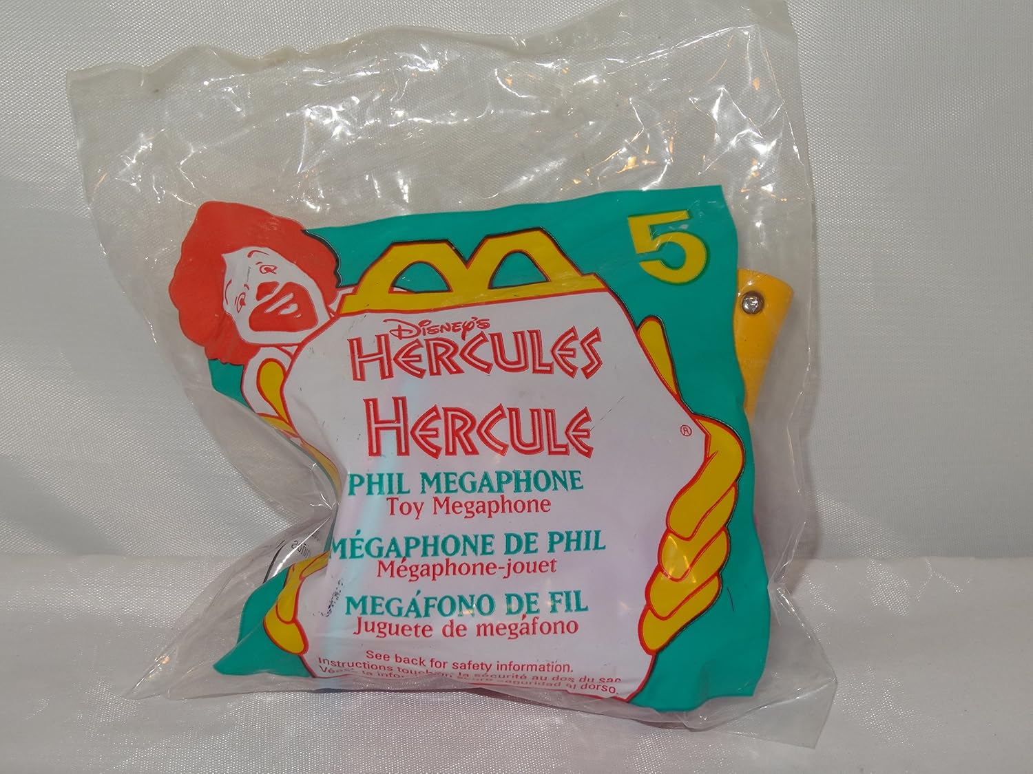 Amazon.com: McDonalds - HERCULES #5 - Phil Megaphone Toy - 1997 ...