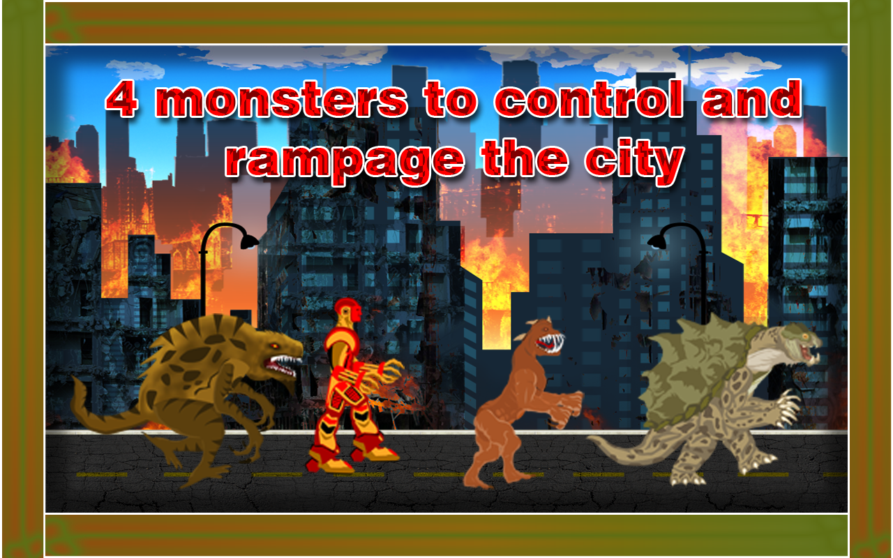 City Rampage Krise: Die Monster Mash Stadt Zerstörer - Gratis-Edition ...