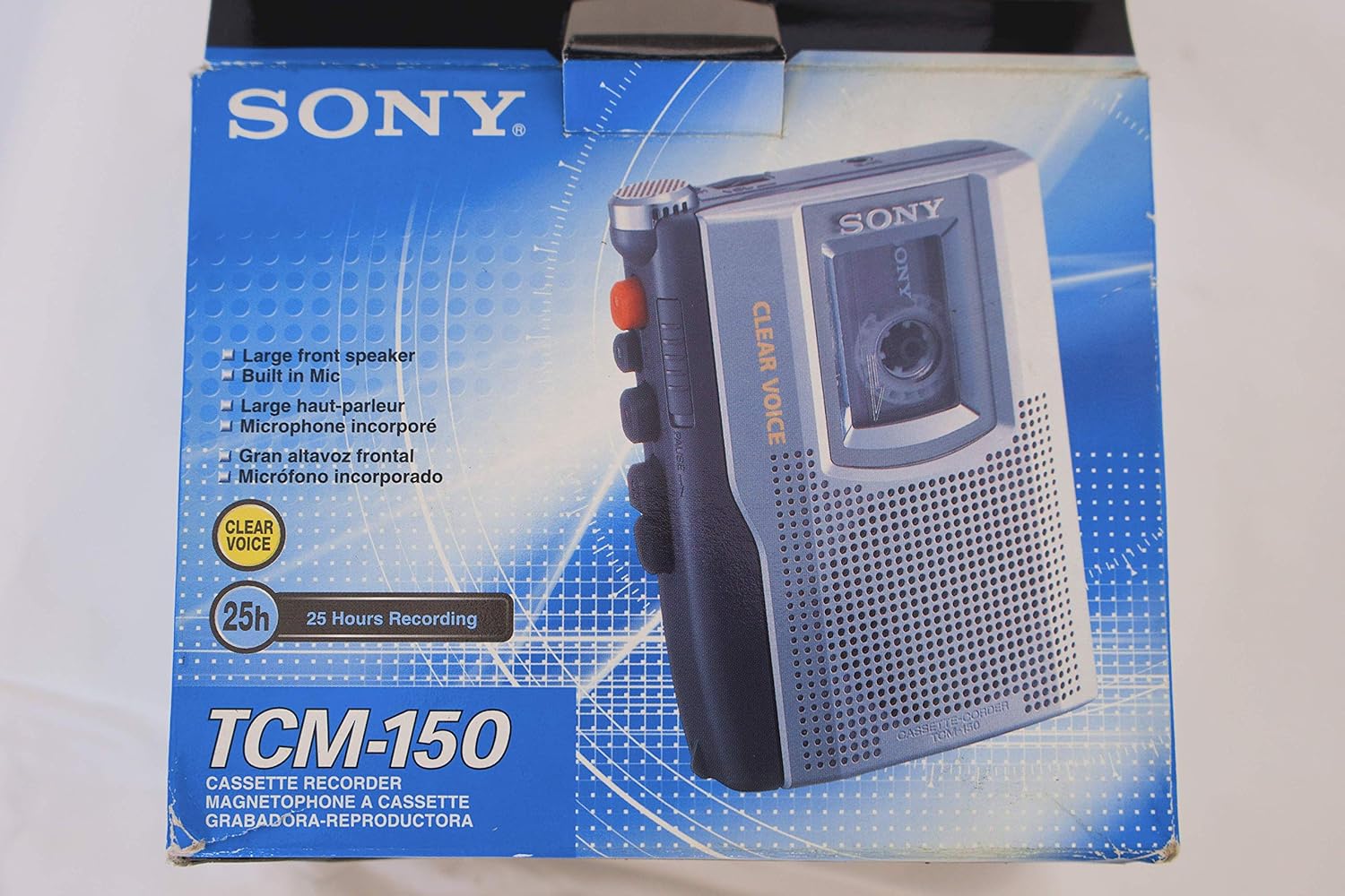 Sony TCM 150 Compact cassette dictation machine: Amazon.co.uk ...