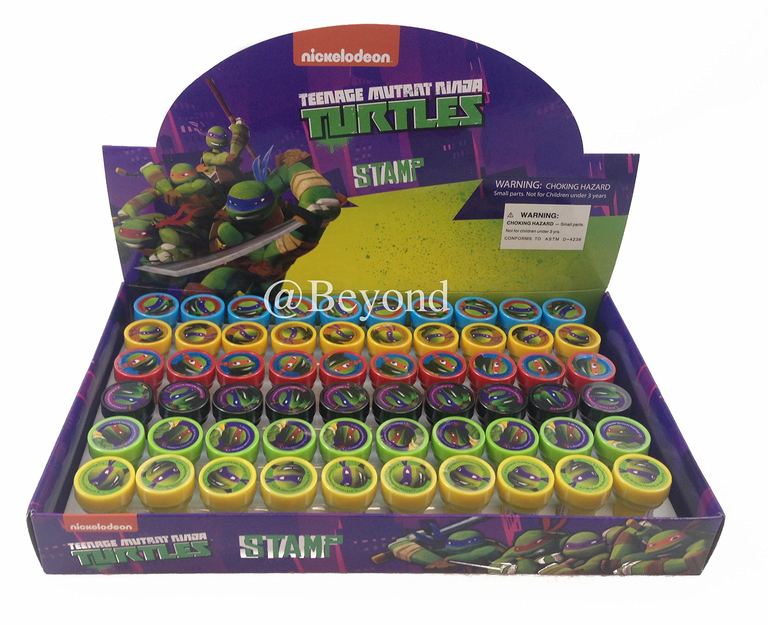 Buy New! (30ct) Teenage Mutant Ninja Turtles Tmnt Stamps Stampers Self ...