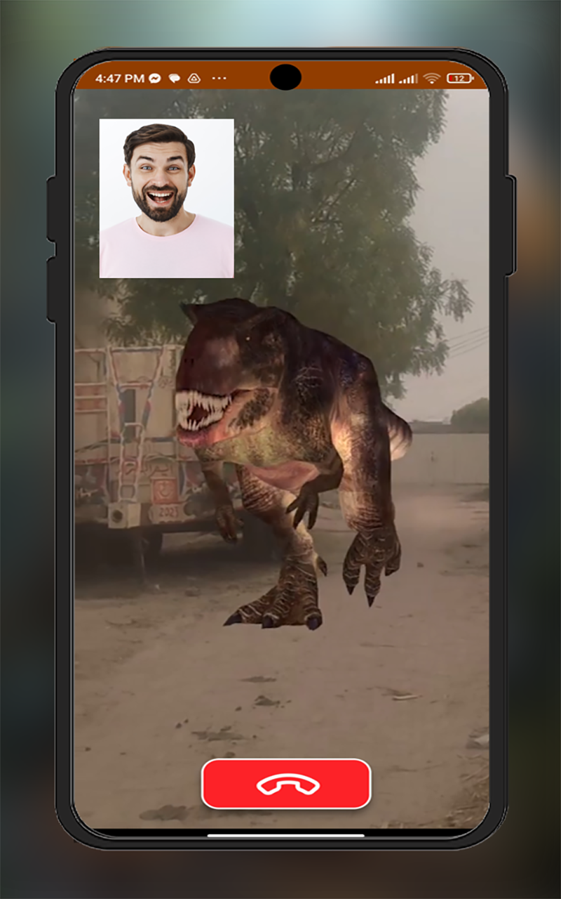 T-rex Dinosaur Video Calling Fake Gift Dinosaur Video Call | Game ...