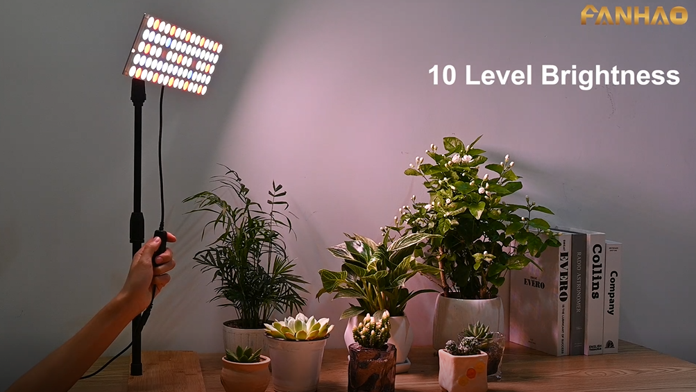 LED Grow Light 10W Full Spectrum Pendant - H-Type Track Mount With ...