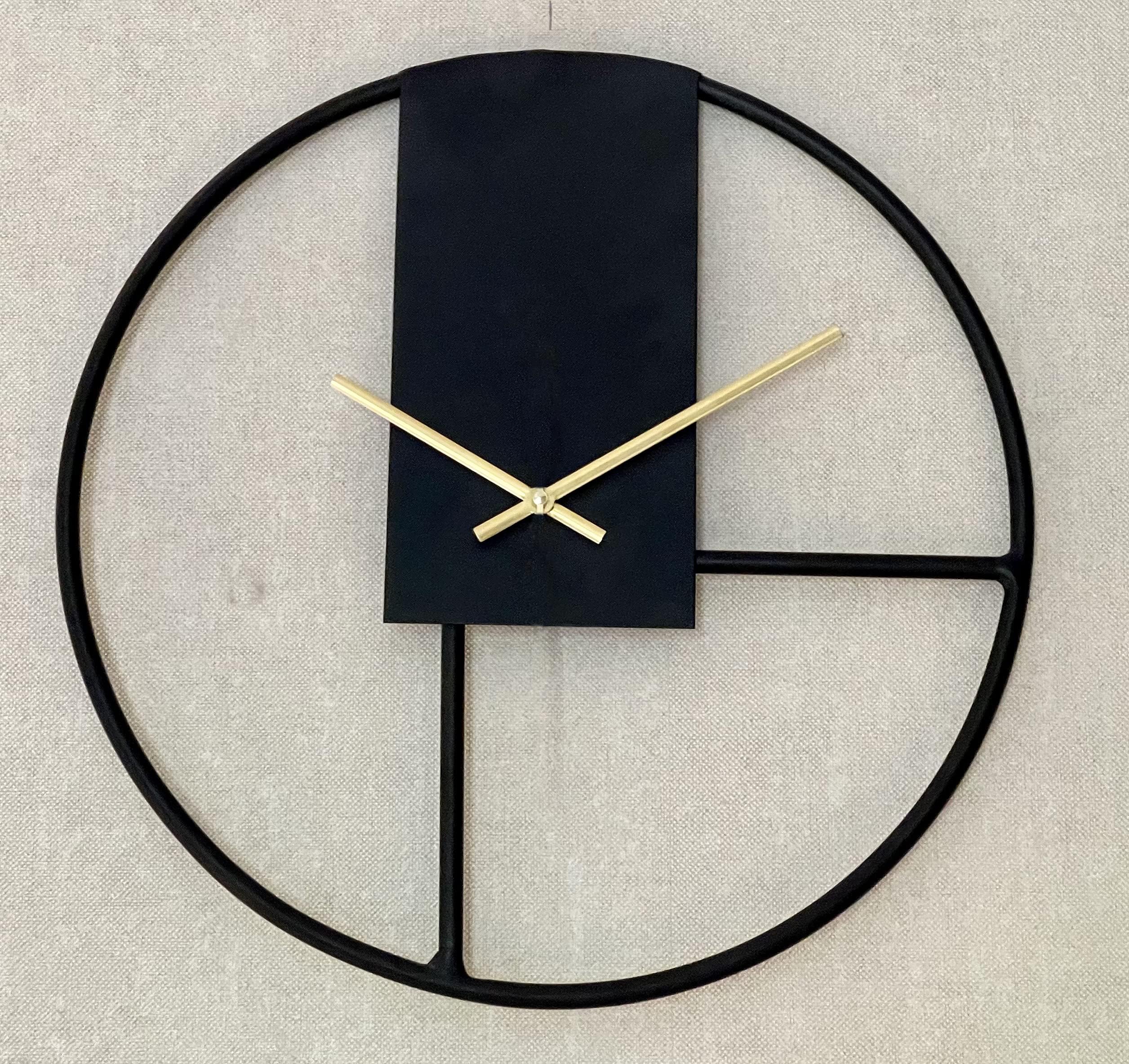 Buy Artistry Decors Slim and Sleek Wall Clock 24''(60cm) Online at Low ...