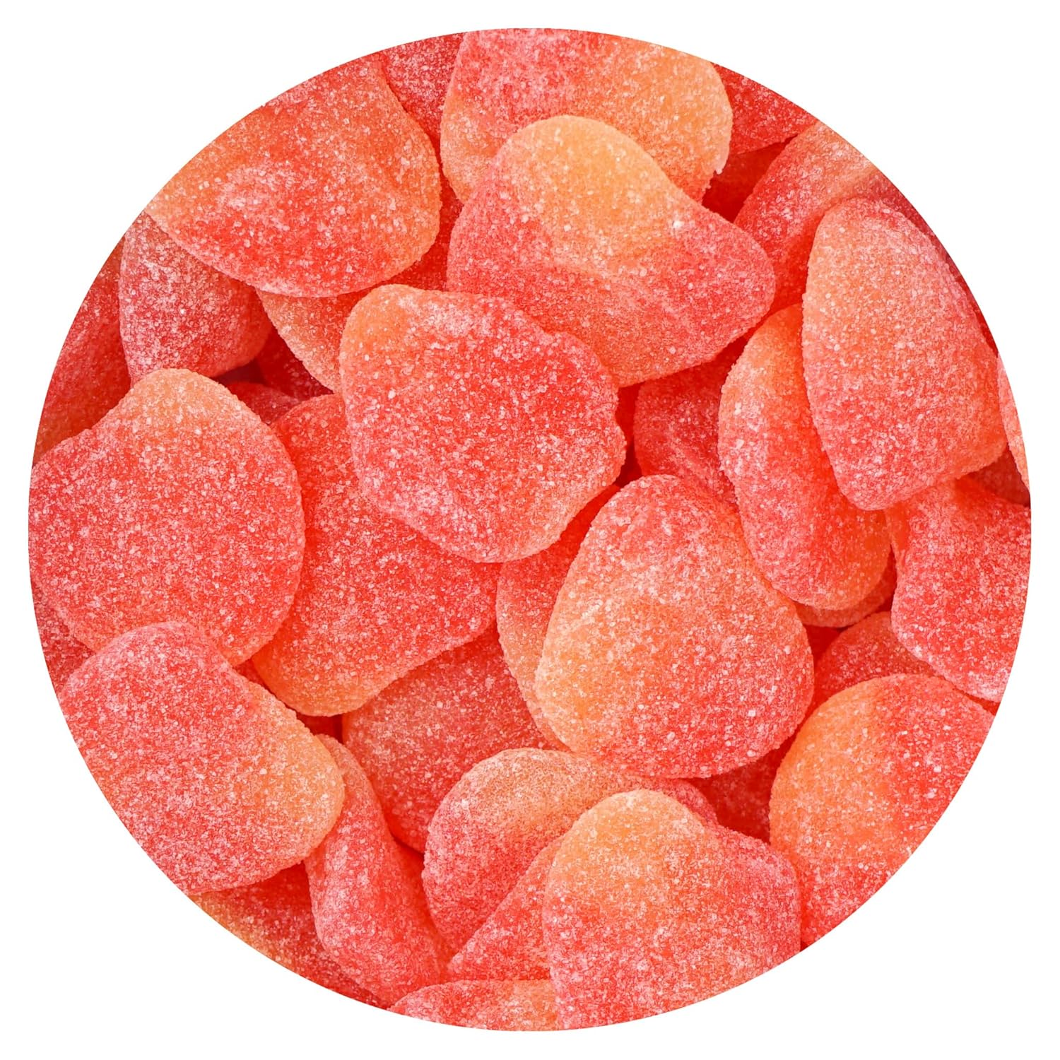 Amazon.com : HariboPeaches Gummi Candy, 1 Pound Gummy Bag, Peach Gummy ...
