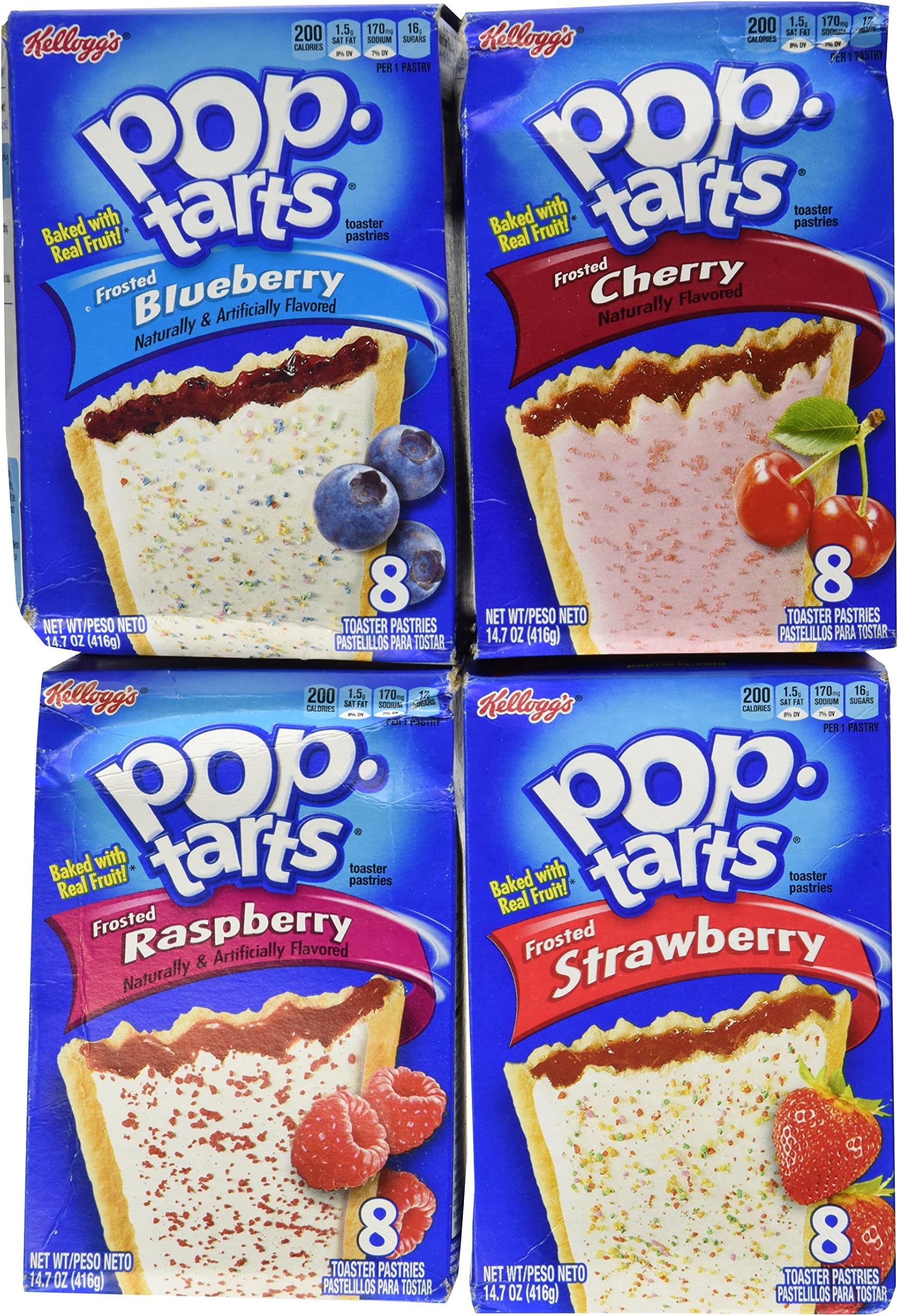 Amazon.com : Pop-Tarts Toaster Pastries, Breakfast Foods, Kids Snacks ...