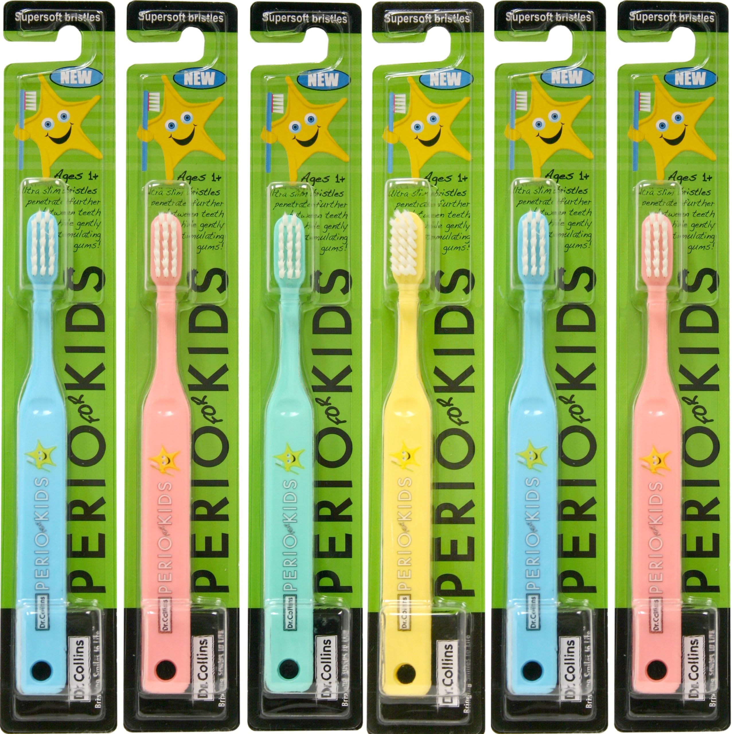 Amazon.com : Dr. Collins Perio Toothbrush, (colors vary) 3 Count (Pack ...