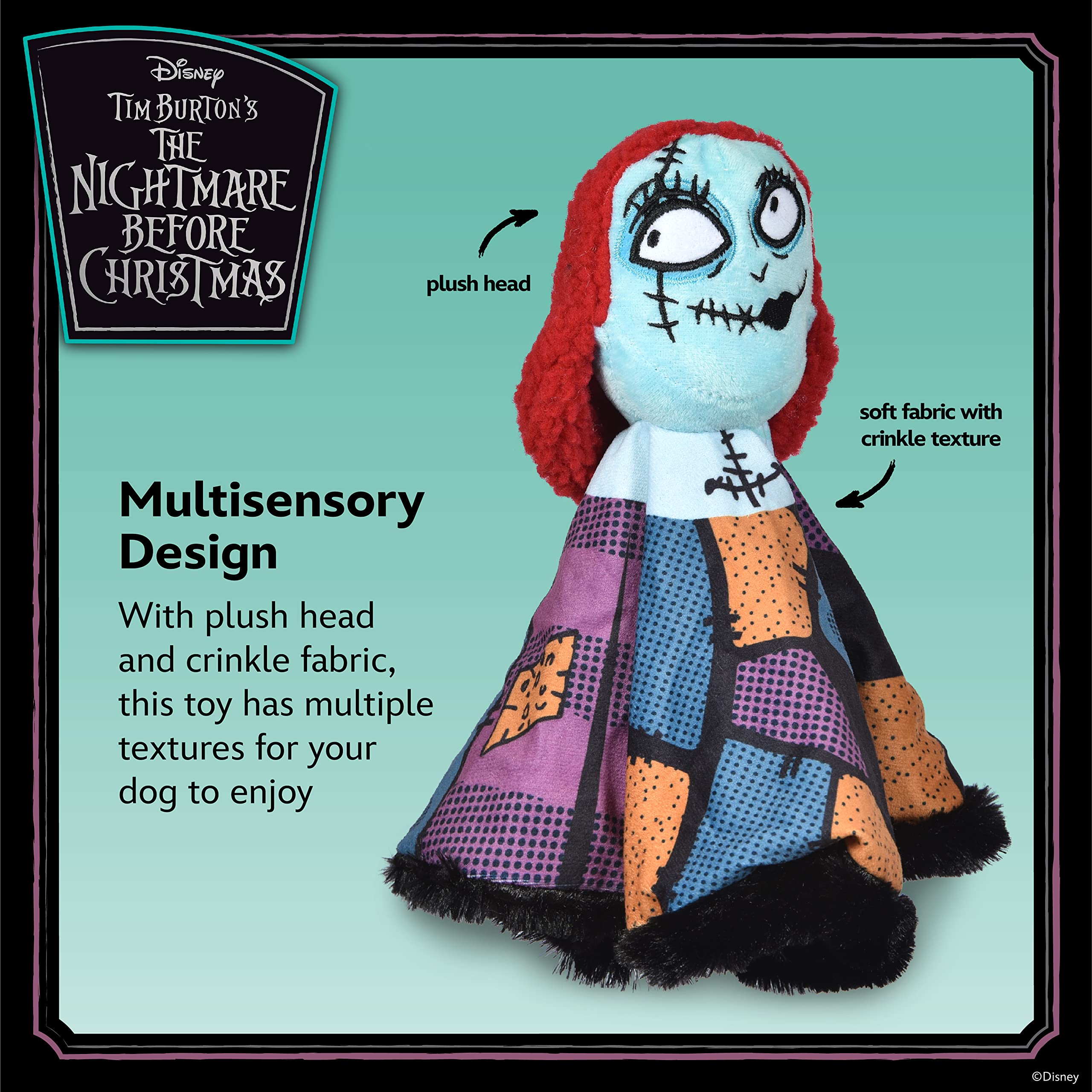 Snapklik.com : Disney For Pets Nightmare Before Christmas Plush Sally ...