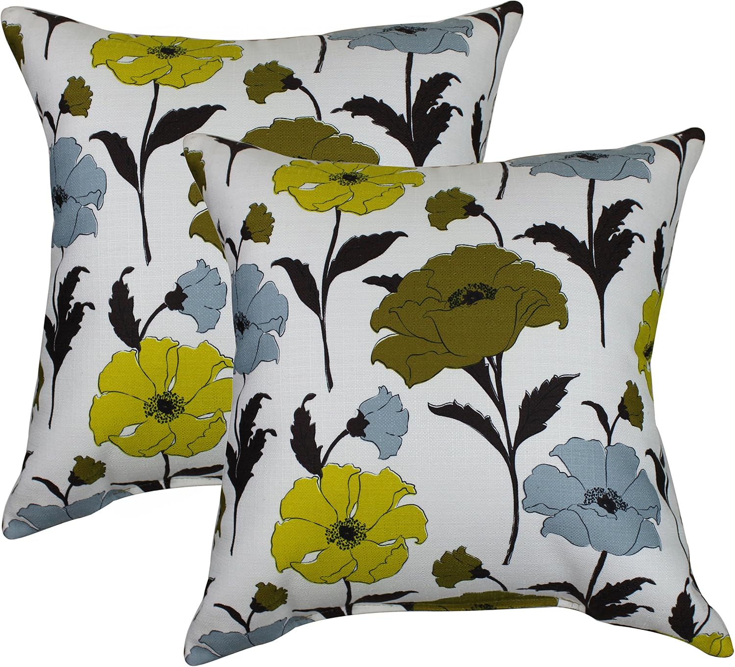 Amazon.com: Big Tree Furniture Perrisa Citrine Pillows : Home & Kitchen