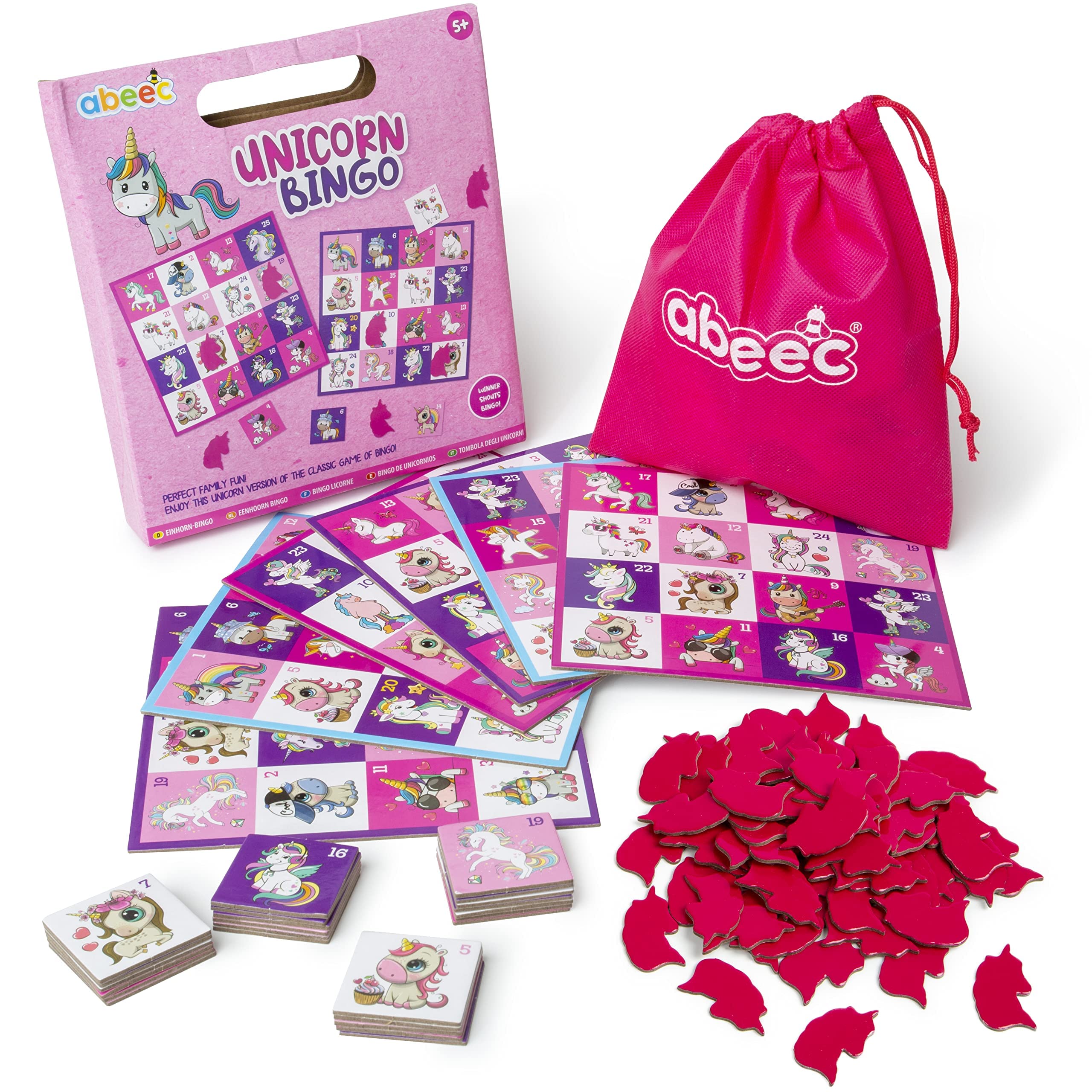 Buy Abeec Unicorn Bingo Bingo Game For Children And Adults Includes buy-abeec-unicorn-bingo-bingo-game-for-children-and-adults-includes