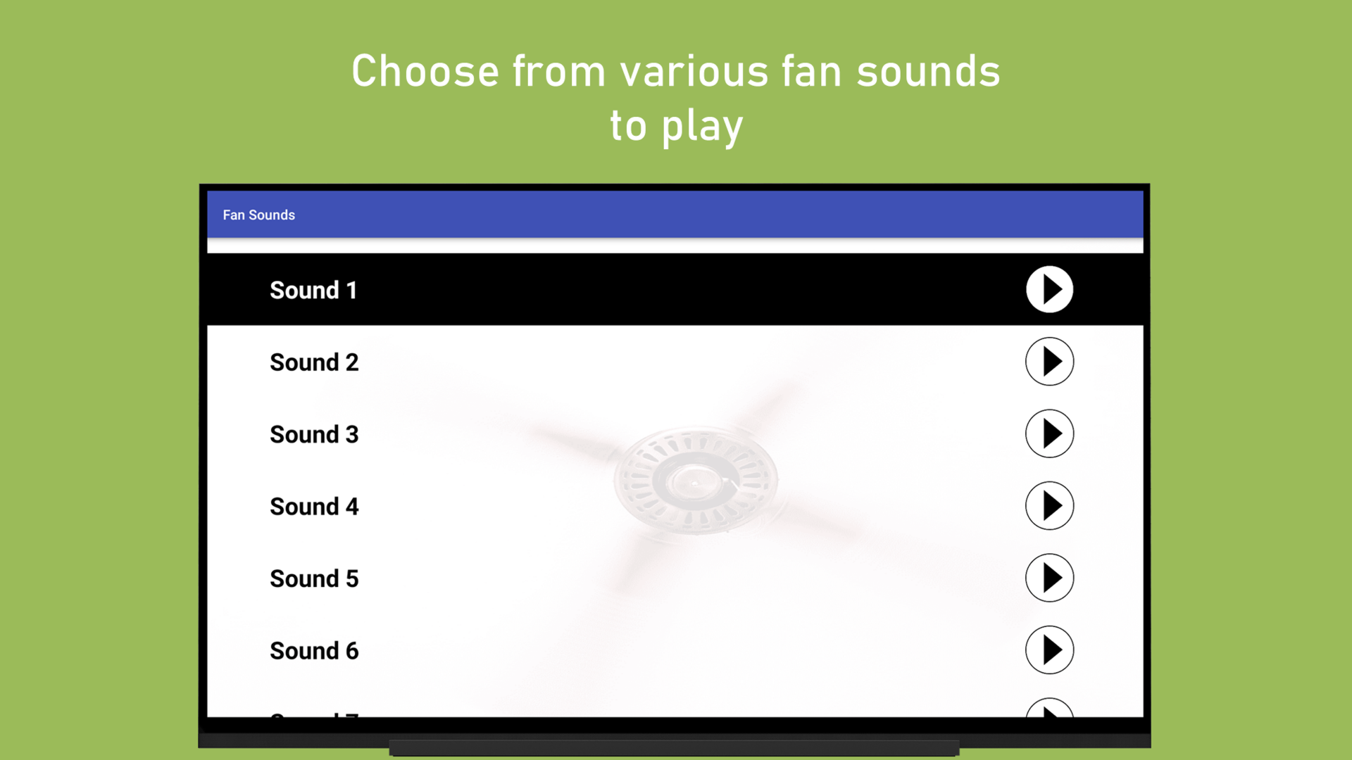 Fan Sounds - App on Amazon Appstore