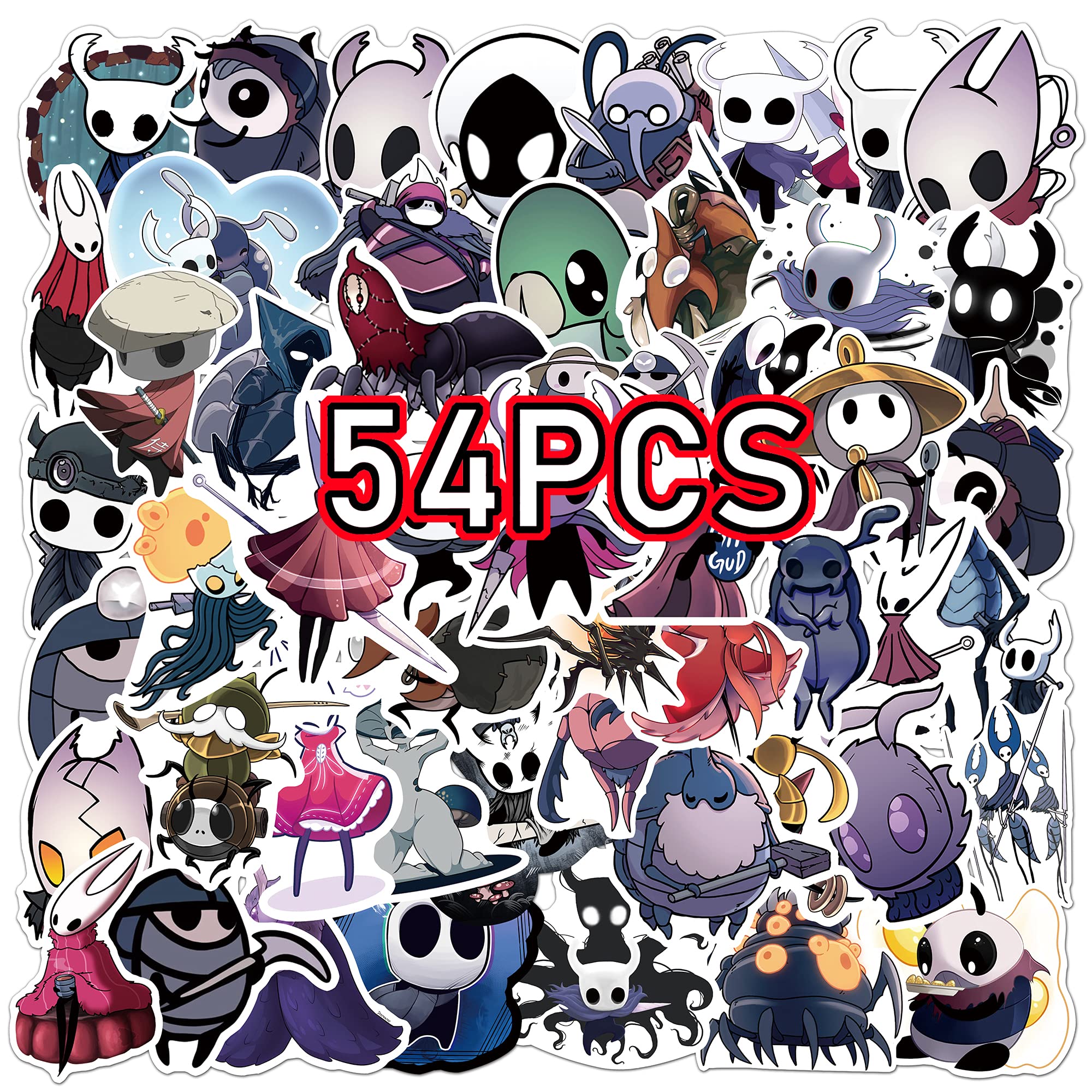 Buy 54pcs Hollow Knight Stickers Hollow Knight Sticker Pack Hollow ...