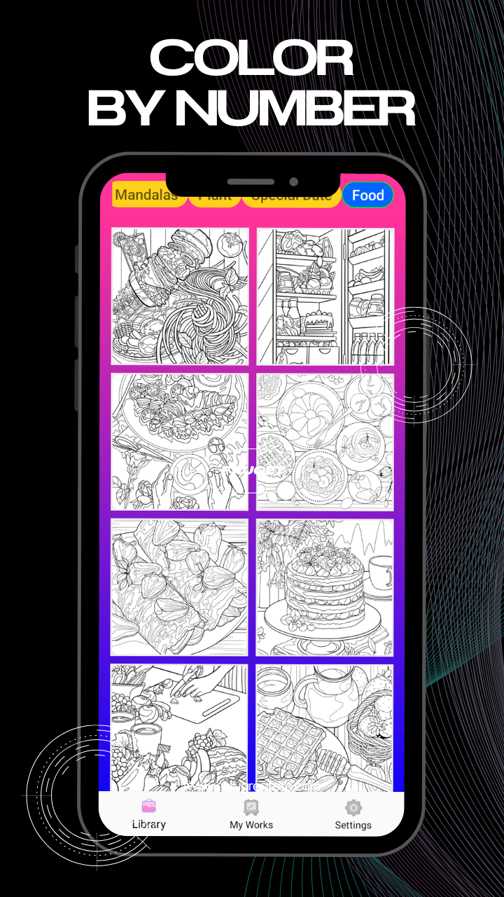 Color by Number - Art Paint:Amazon.com:Appstore for Android