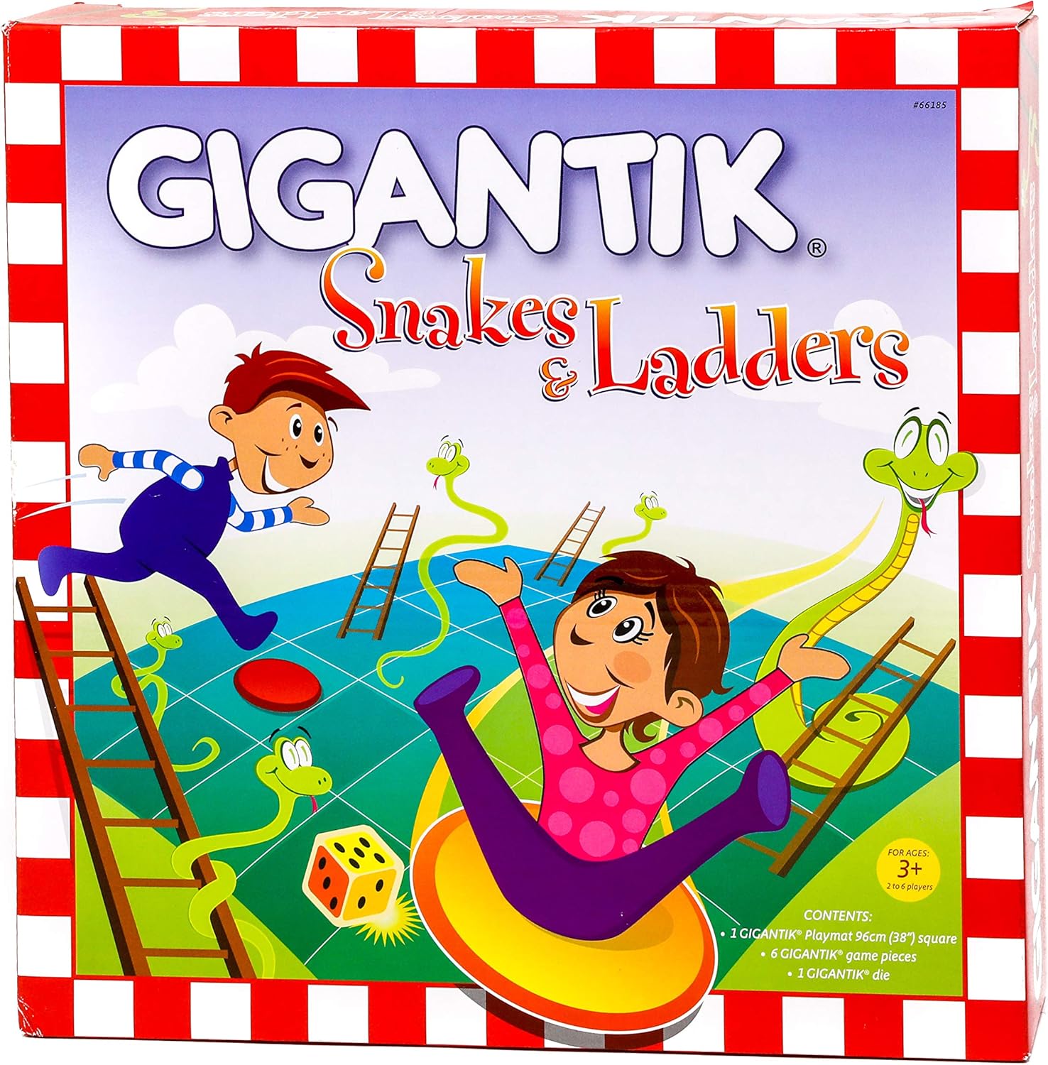 Amazon.com: Tradeopia Snakes and LADDERS GIGANTIK : Toys & Games