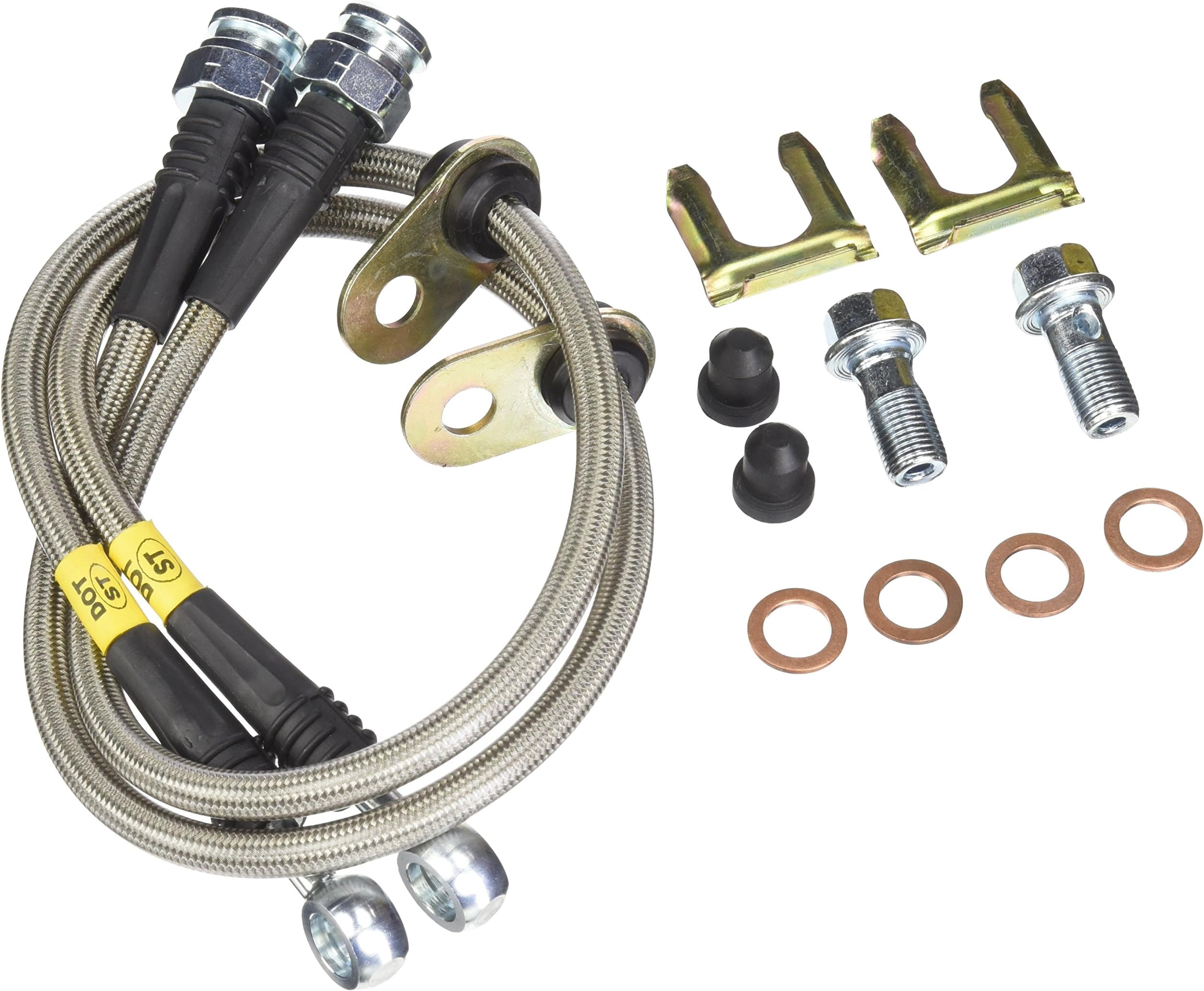 Amazon.com: StopTech (950.62505) Brake Line Kit, Stainless Steel ...