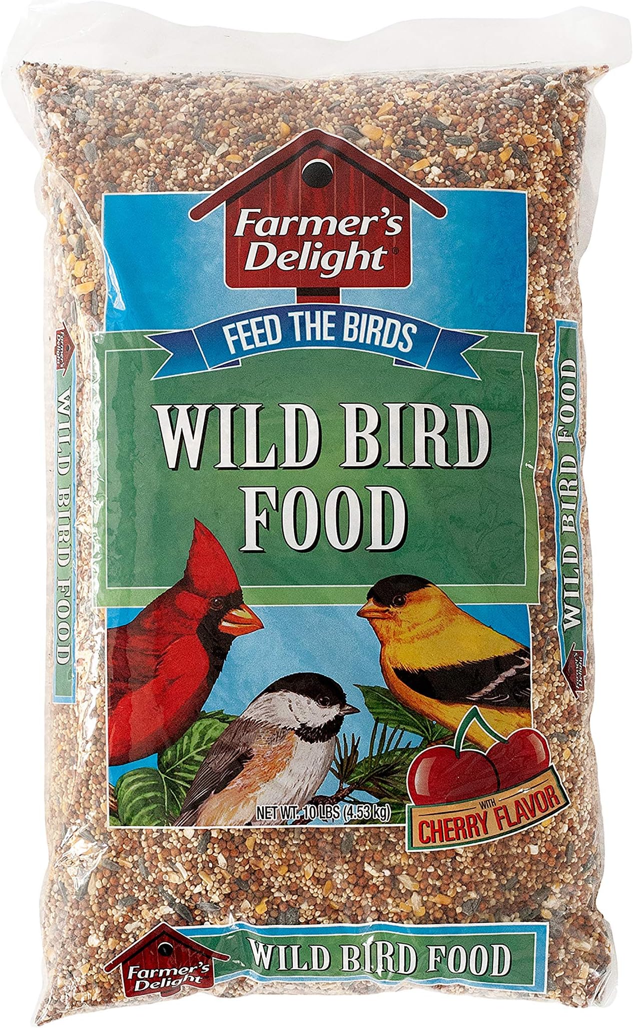 Amazon.com: Morning Song 1022046 Deluxe Wild Bird Food Bag, 20-Pound ...