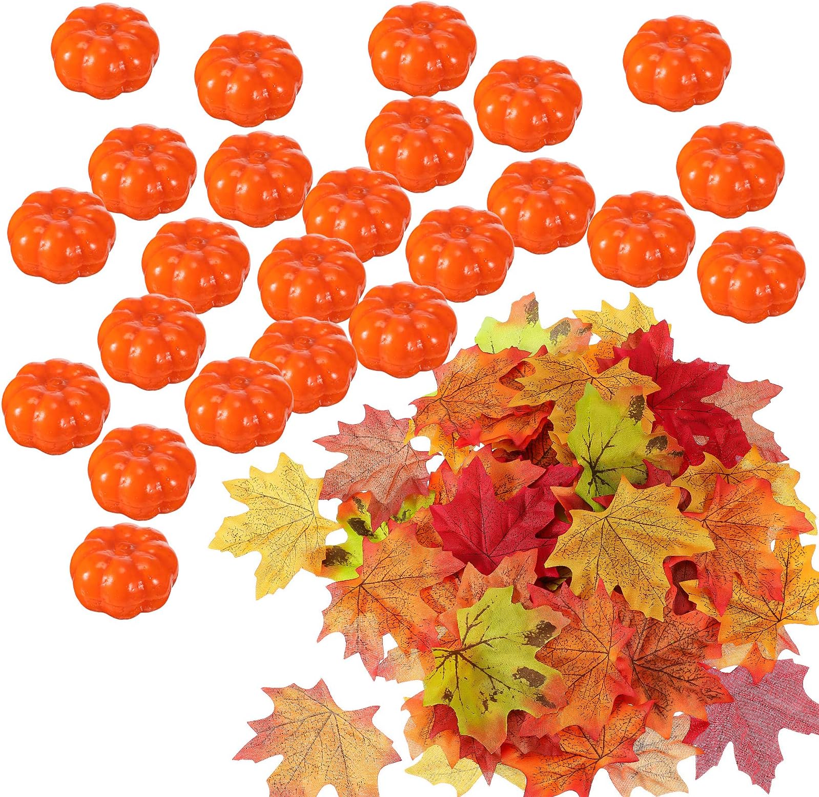 Amazon.com: Nice purchase Realistic Fake Artificial Small Pumpkins for ...