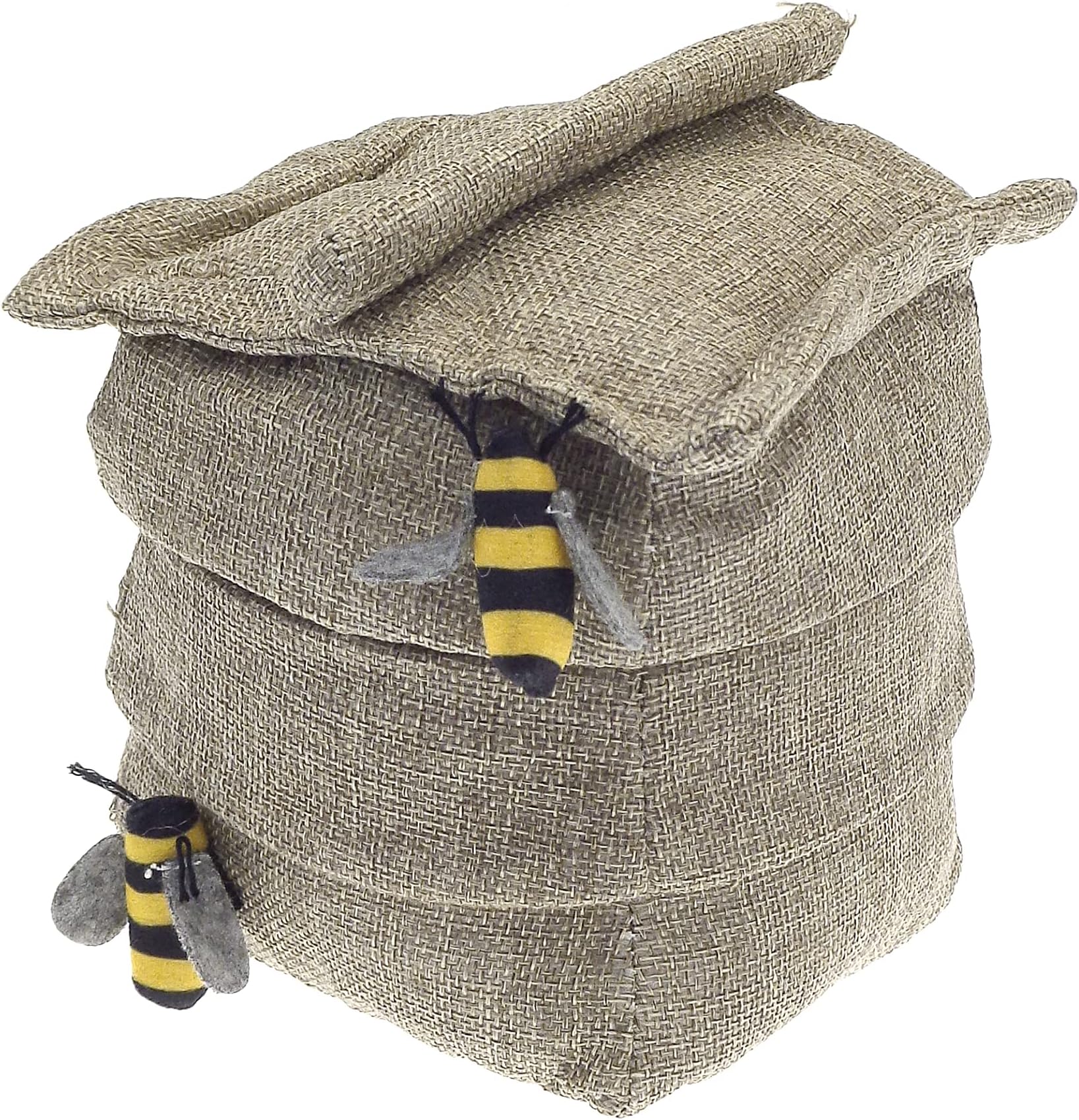 Beehive Fabric Doorstop - Honey Bee Doorstopper - Novelty Bumblebee ...