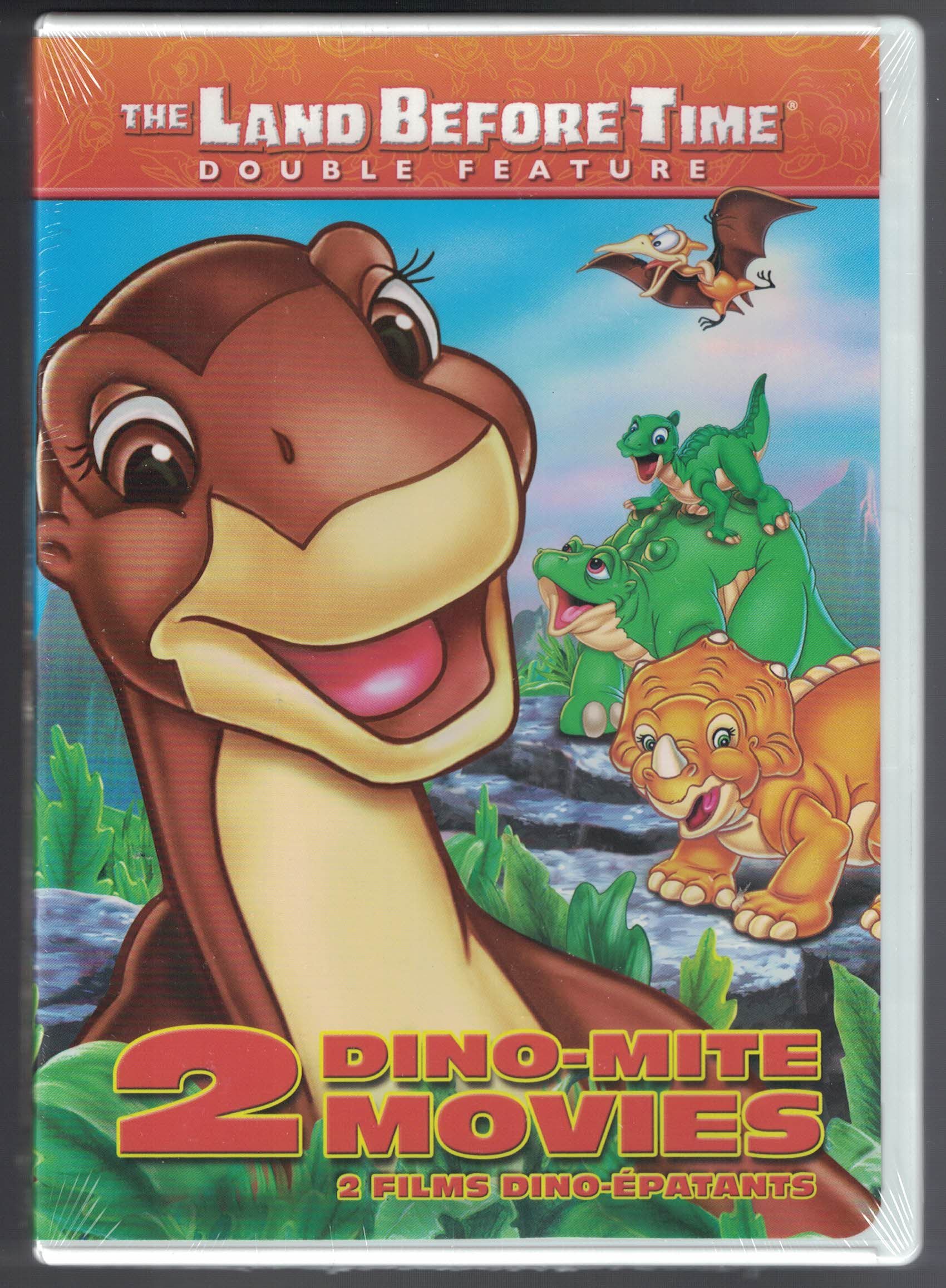 Amazon.com: Land Before Time: 2 Dino Mite Movies (Double Feature ...