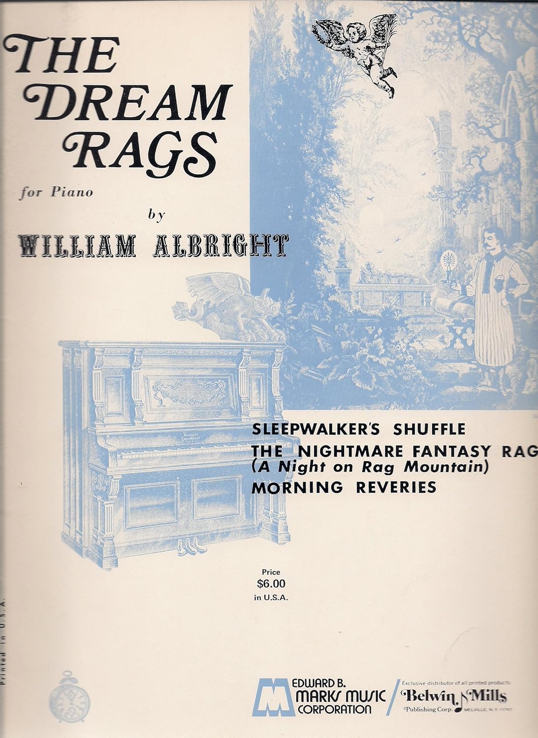 The Dream Rags - for Piano ~ William Albright (Music Book): William ...