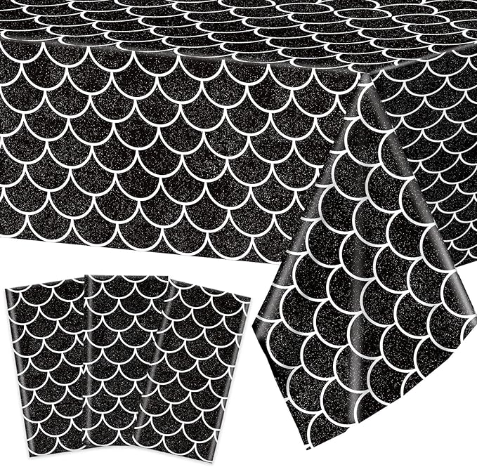 Amazon.com: 3 Pack Dragon Birthday Party Decoration Supplies Black ...