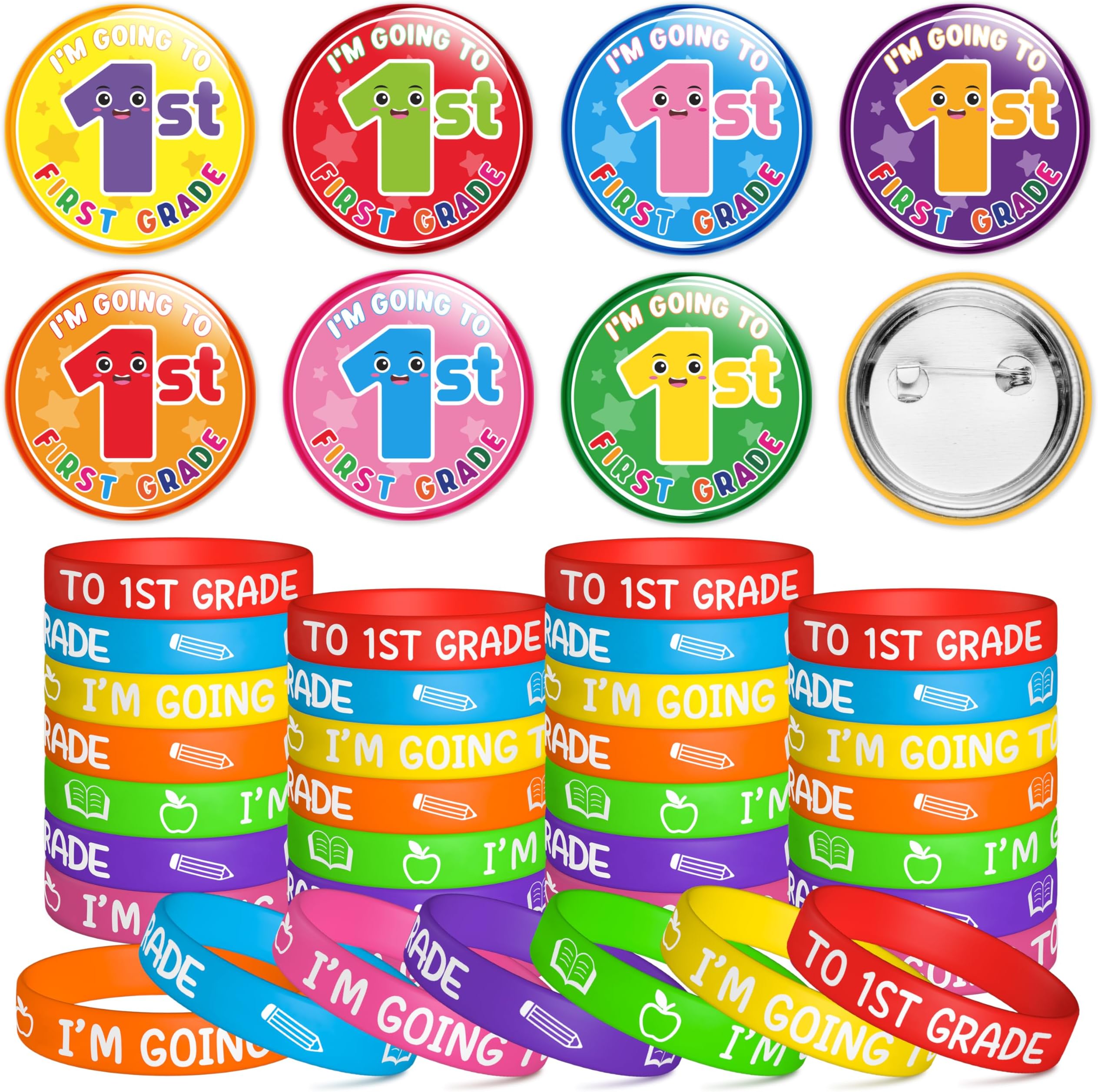 Amazon.com: Kindergarten Graduation Party Favors - 56Pcs I'm Going to ...
