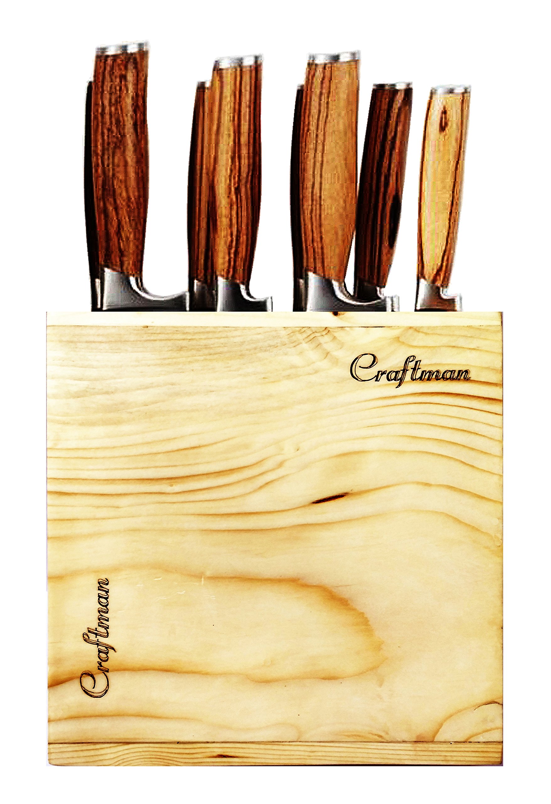 Buy Craftman Hv Knives Stand Block Knife Stand Knife Holder Online at ...