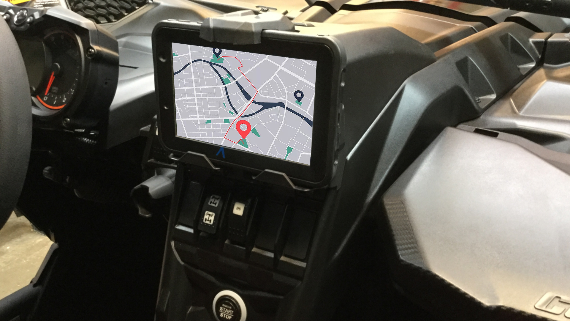 Watch Device Holder GPS Mount for Can Am Sport, Trail,Commander on ...