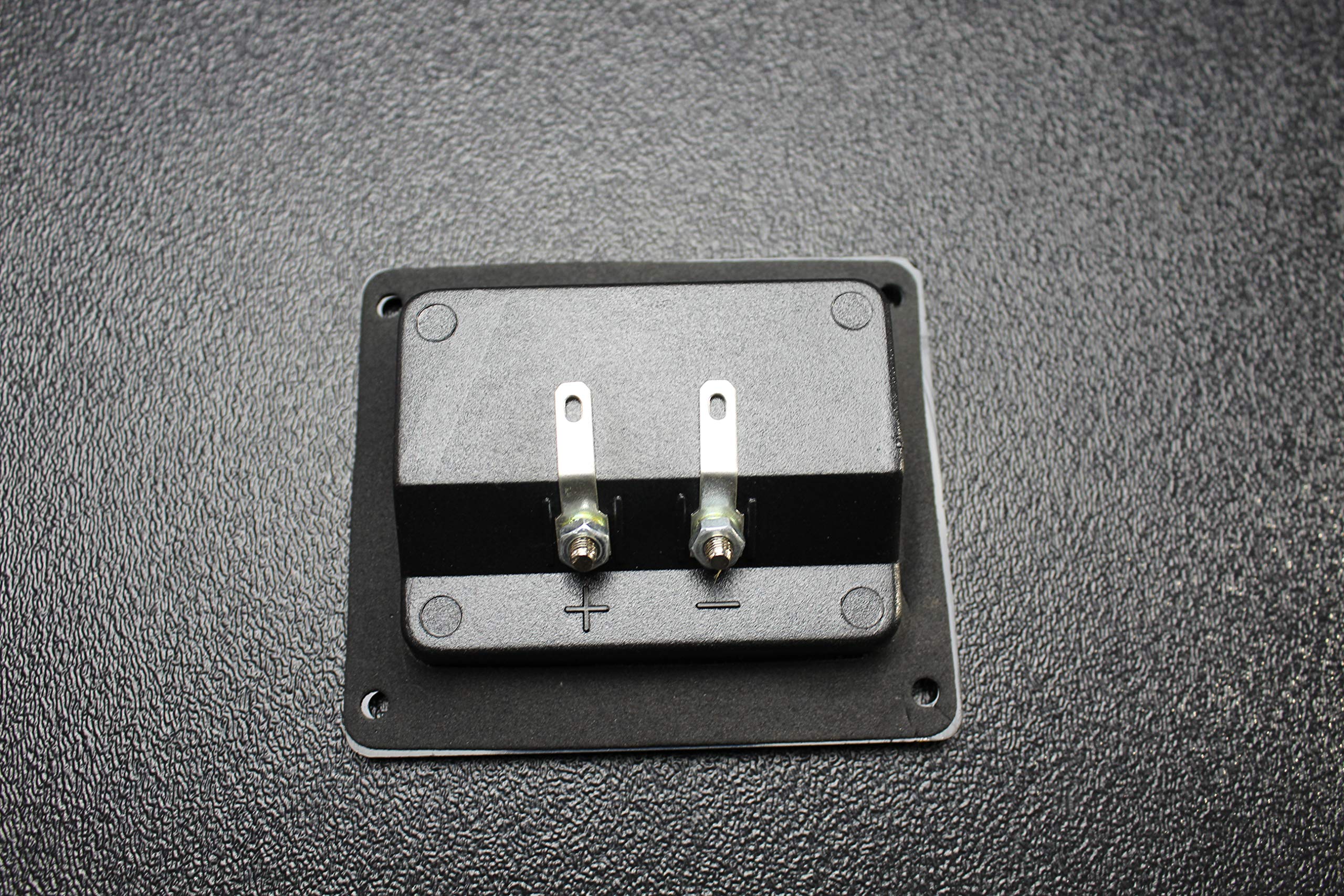 Square Speaker Jack Terminal Cups Subwoofer Box 2-Pack Square Speaker ...