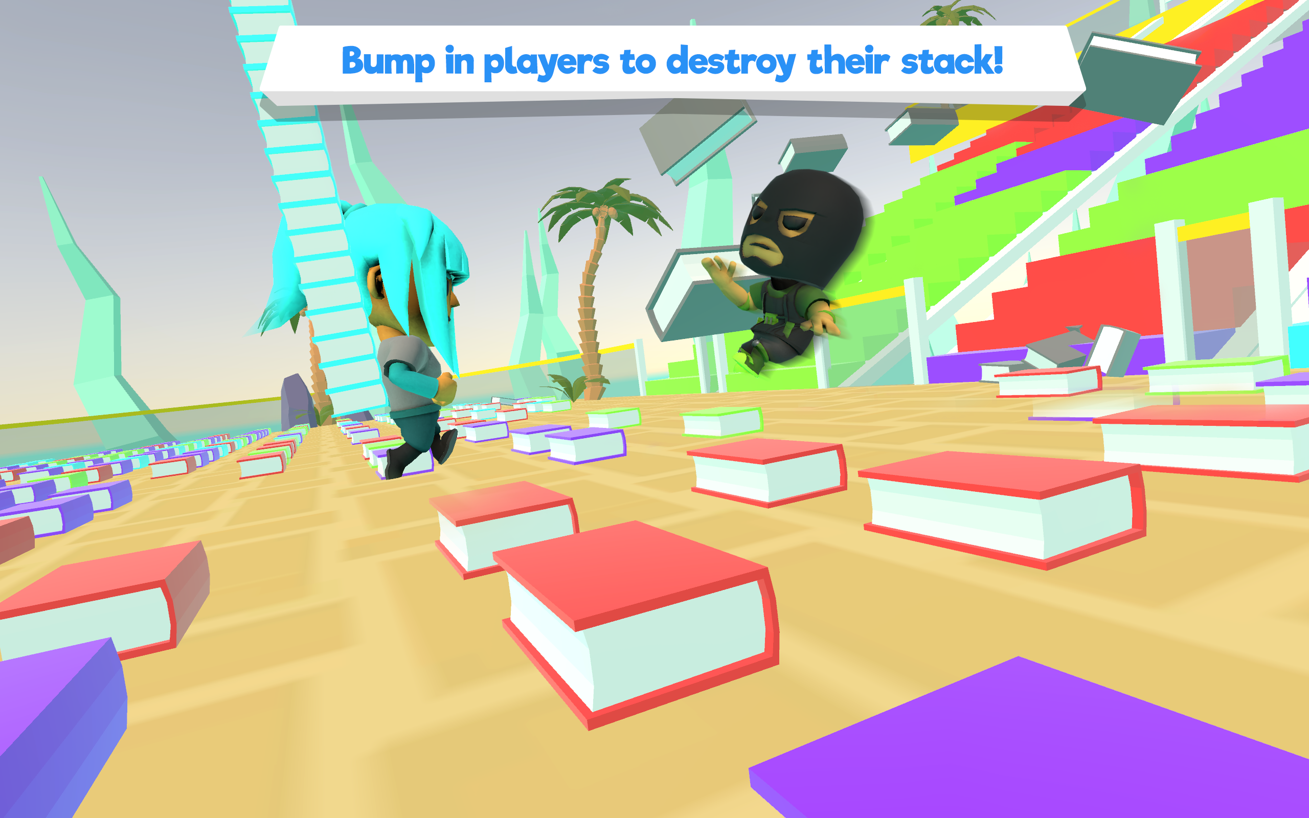 Stack Race Runner 3D: Free racing Games for Tablets, Phone and Fire Tv ...