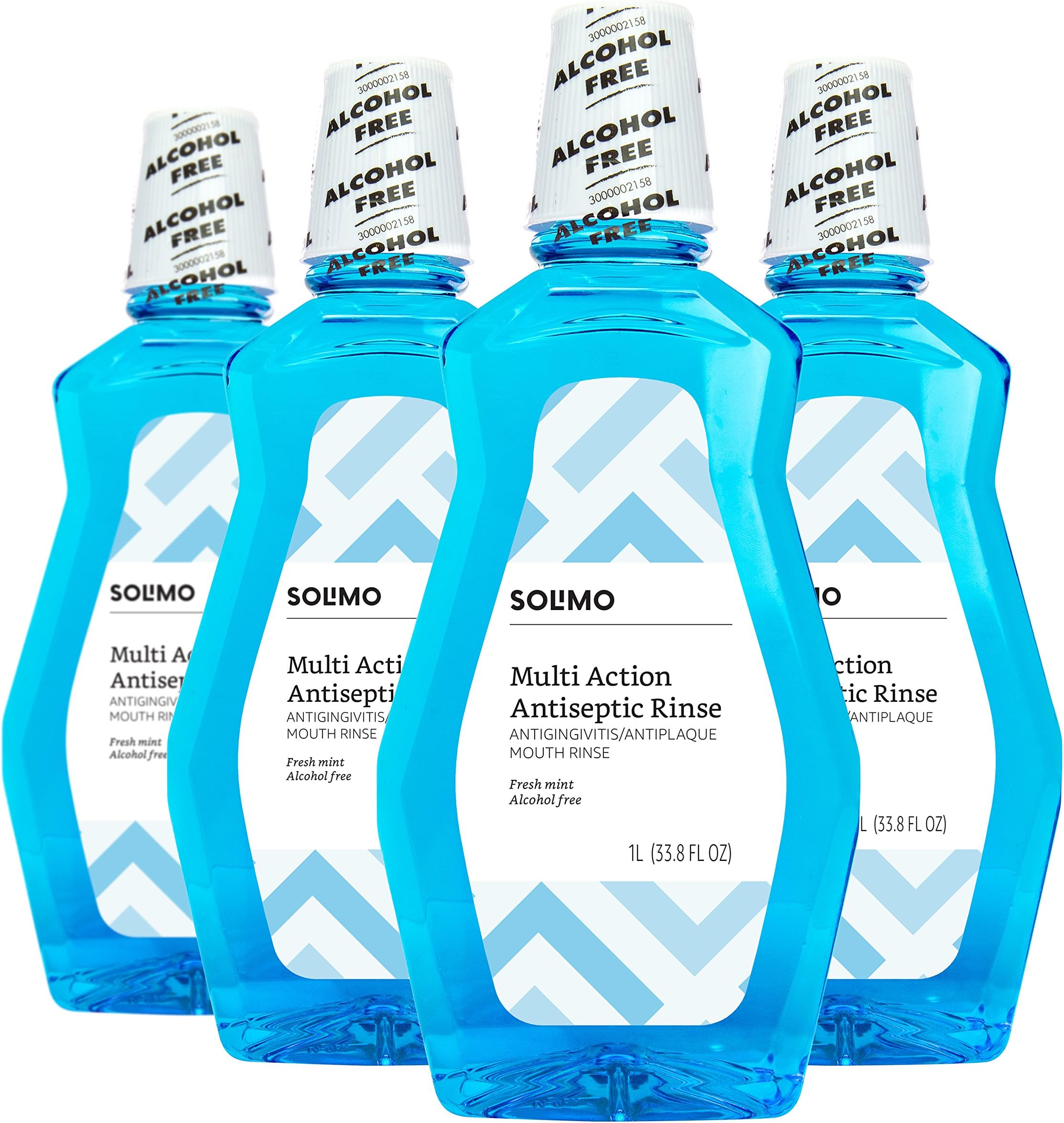 Amazon.com : Amazon Brand - Solimo Multi Action Antiseptic Rinse ...