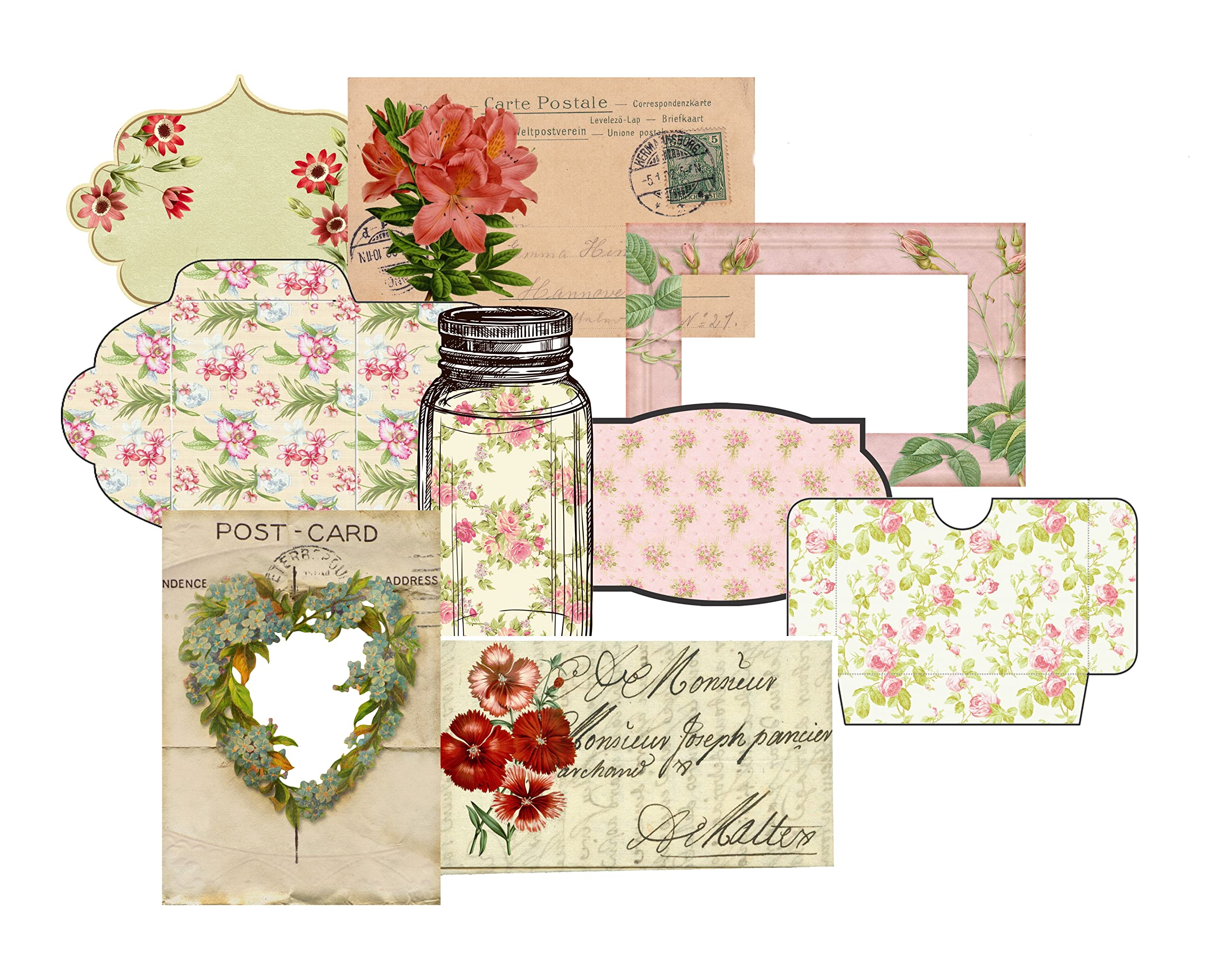 Scrapbook Tags Clip Art