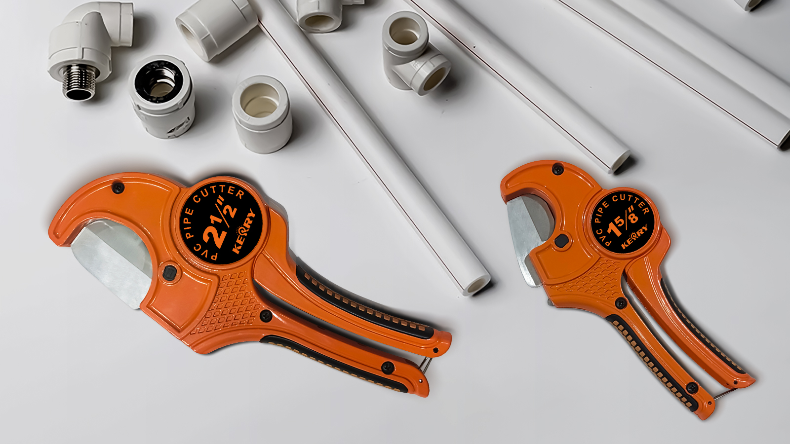 Pvc Cutter Kerry PVC Pipe Cutter - Ratcheting Tool For PEX, PVC ...