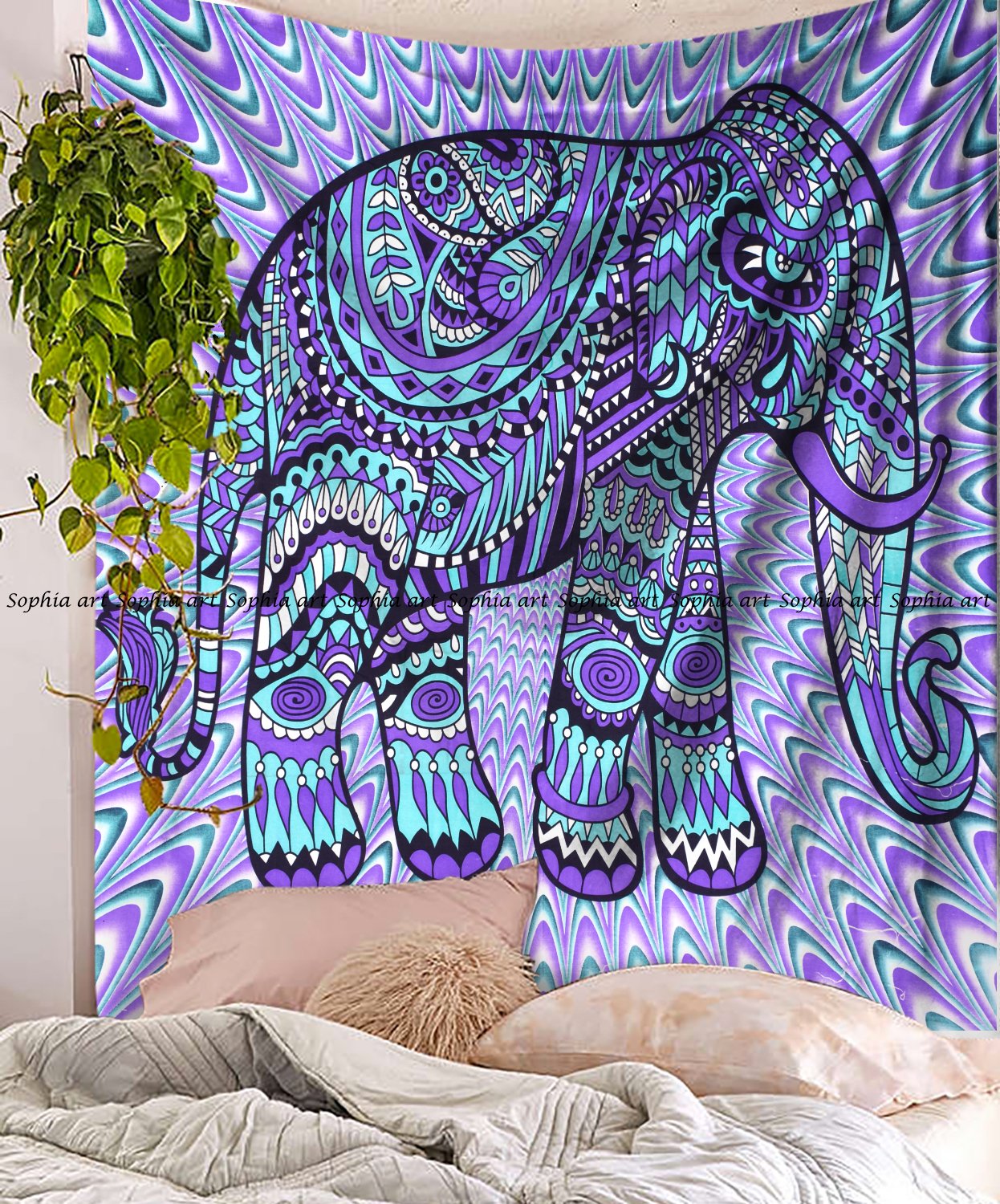 Gypsy Elephant Drawing African Forest Elephant Painting | African