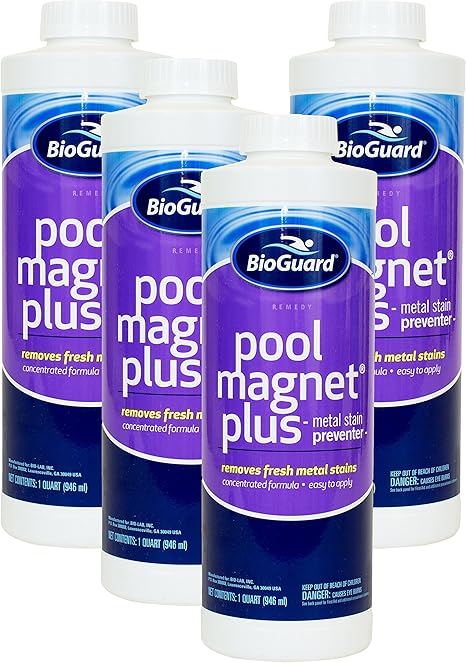 BioGuard Pool Magnet Plus (1 qt) (4 pack)