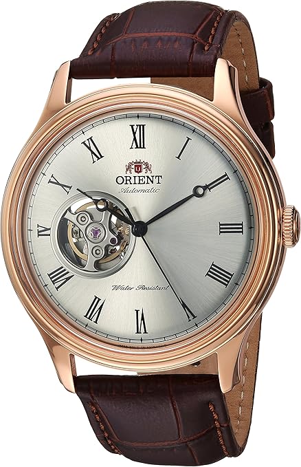 Orient Montre pour Homme Analogiques Automatique avec Bracelet de Cuir ...