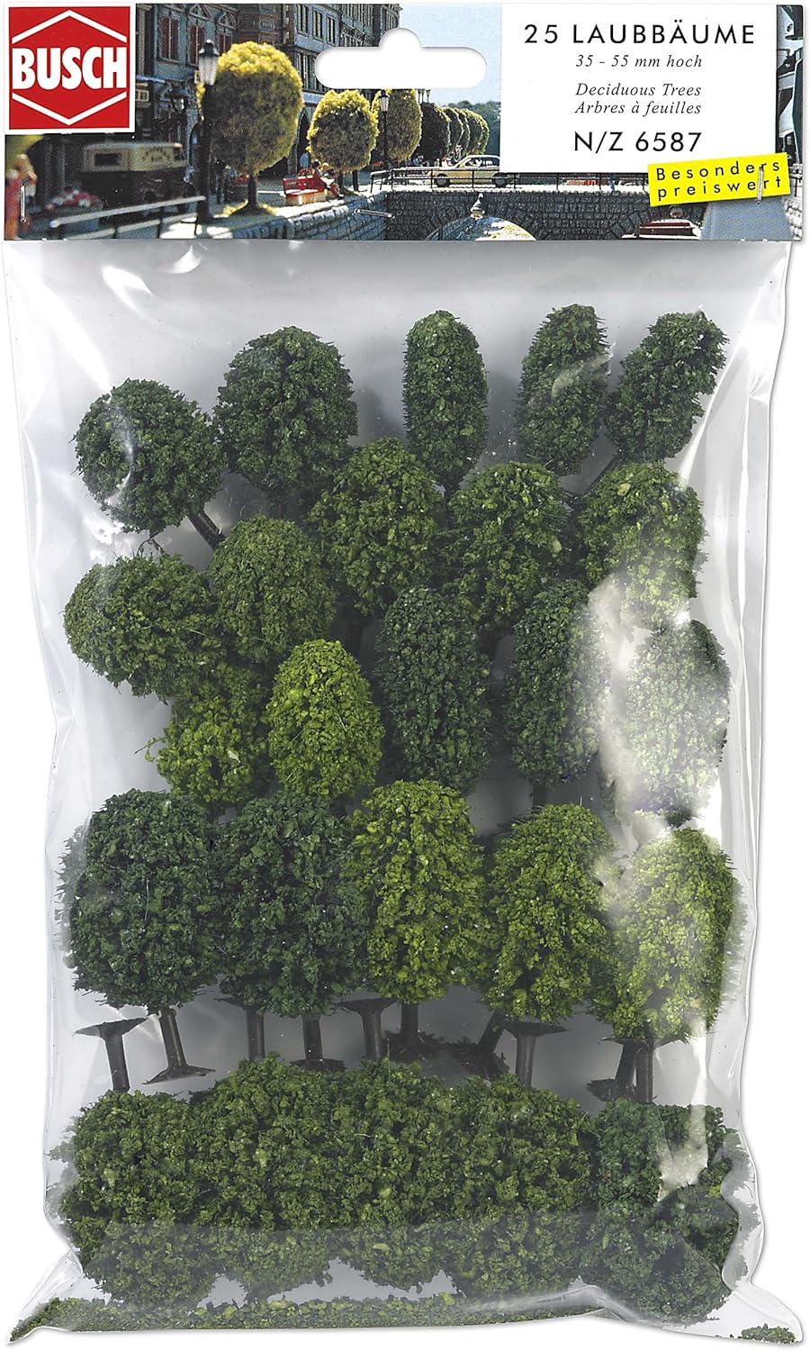 Amazon.com: Busch N Scale Deciduous Trees - 35-55mm : Arts, Crafts & Sewing