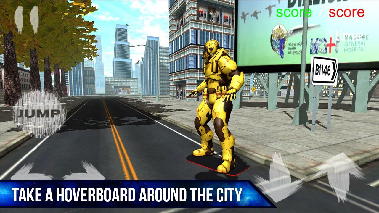 Iron Power Hoverboard Rangers - App on Amazon Appstore