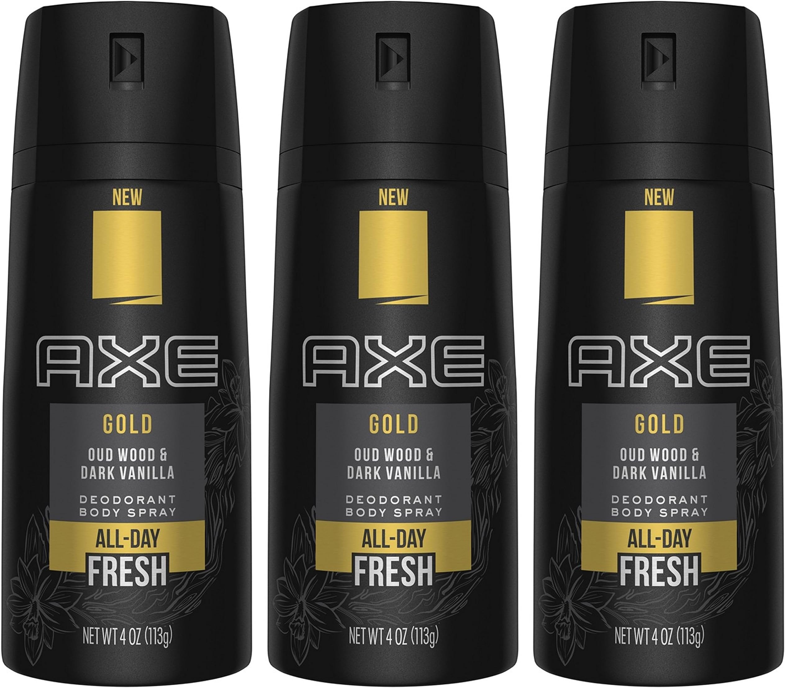 Amazon.com: Axe Gold Oud Wood and Dark Vanilla Deodorant Body Spray 4.0 ...