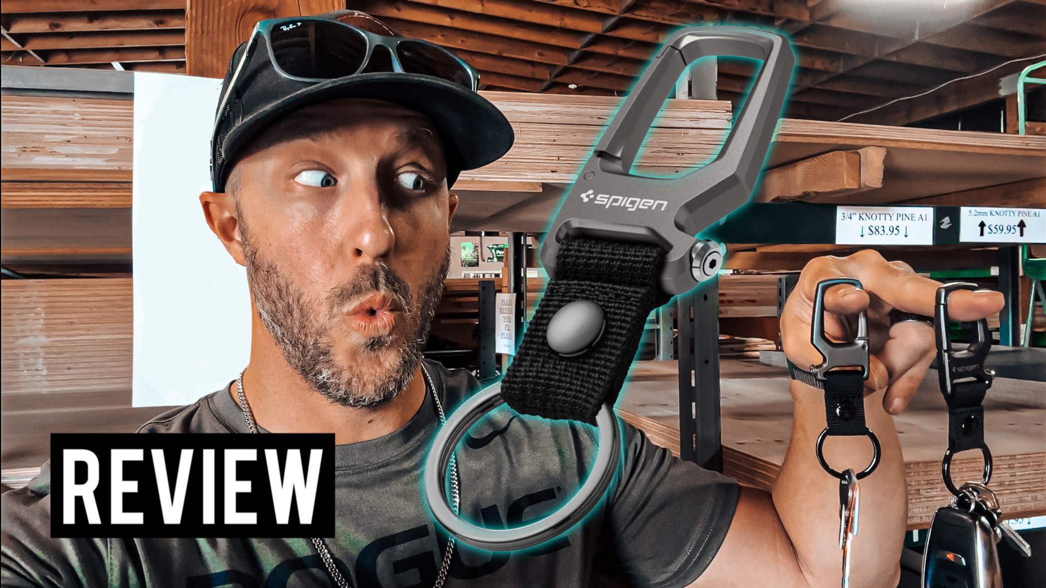 Watch Honest Review of Spigen Carabiner Key Ring Clip ﹙LOVE IT!﹚ on ...